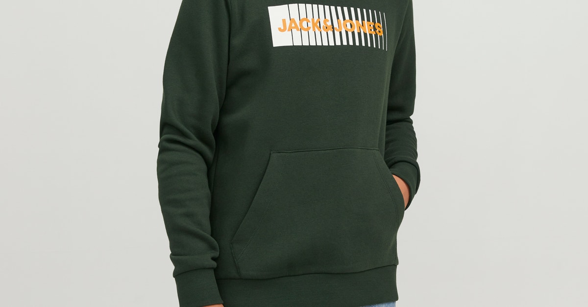 30% Rabatt auf Logo Kapuzenpullover Für jungs | Jack & Jones®