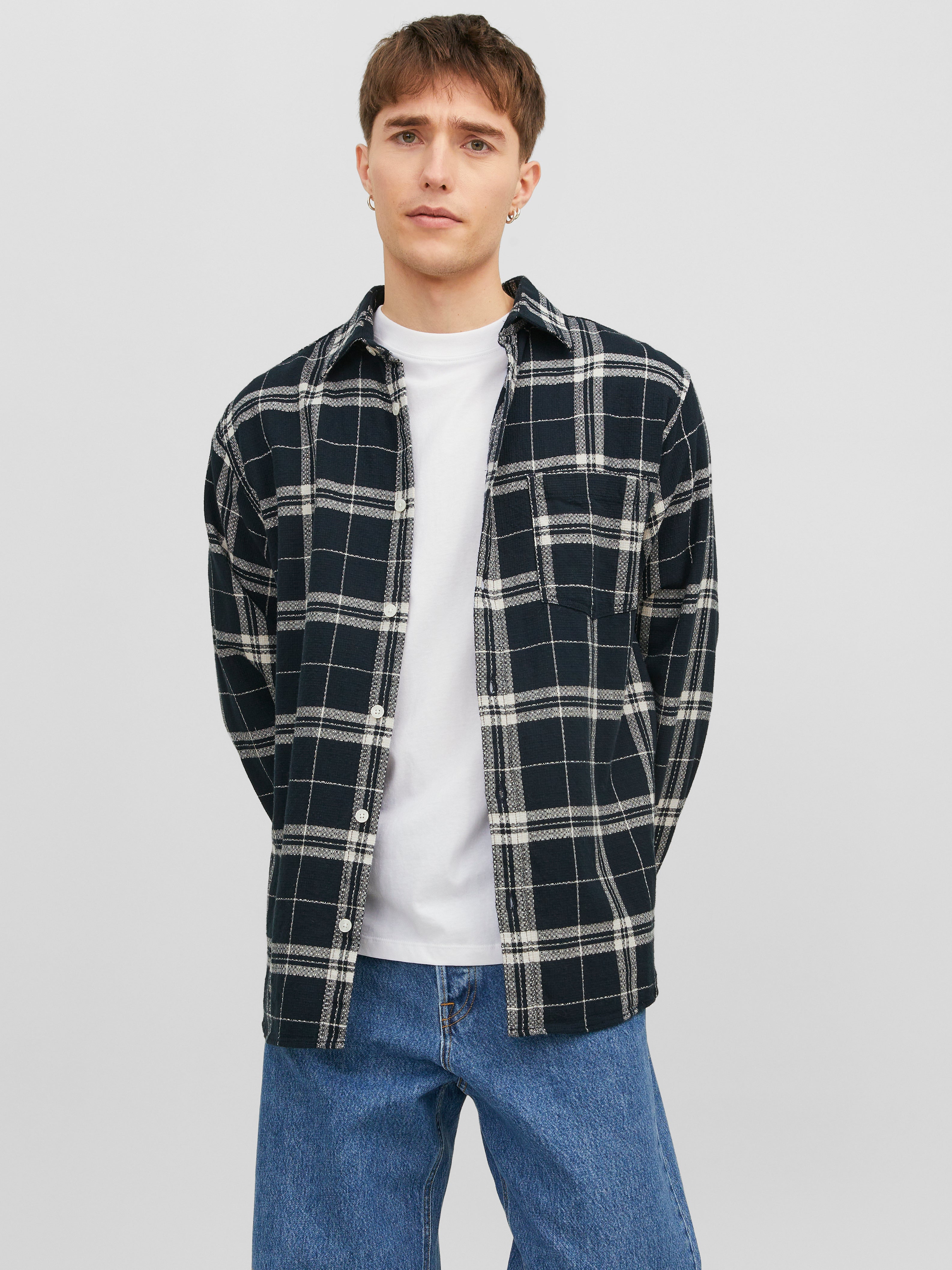 Regular Fit Geruit overhemd met 50% korting! | Jack & Jones®