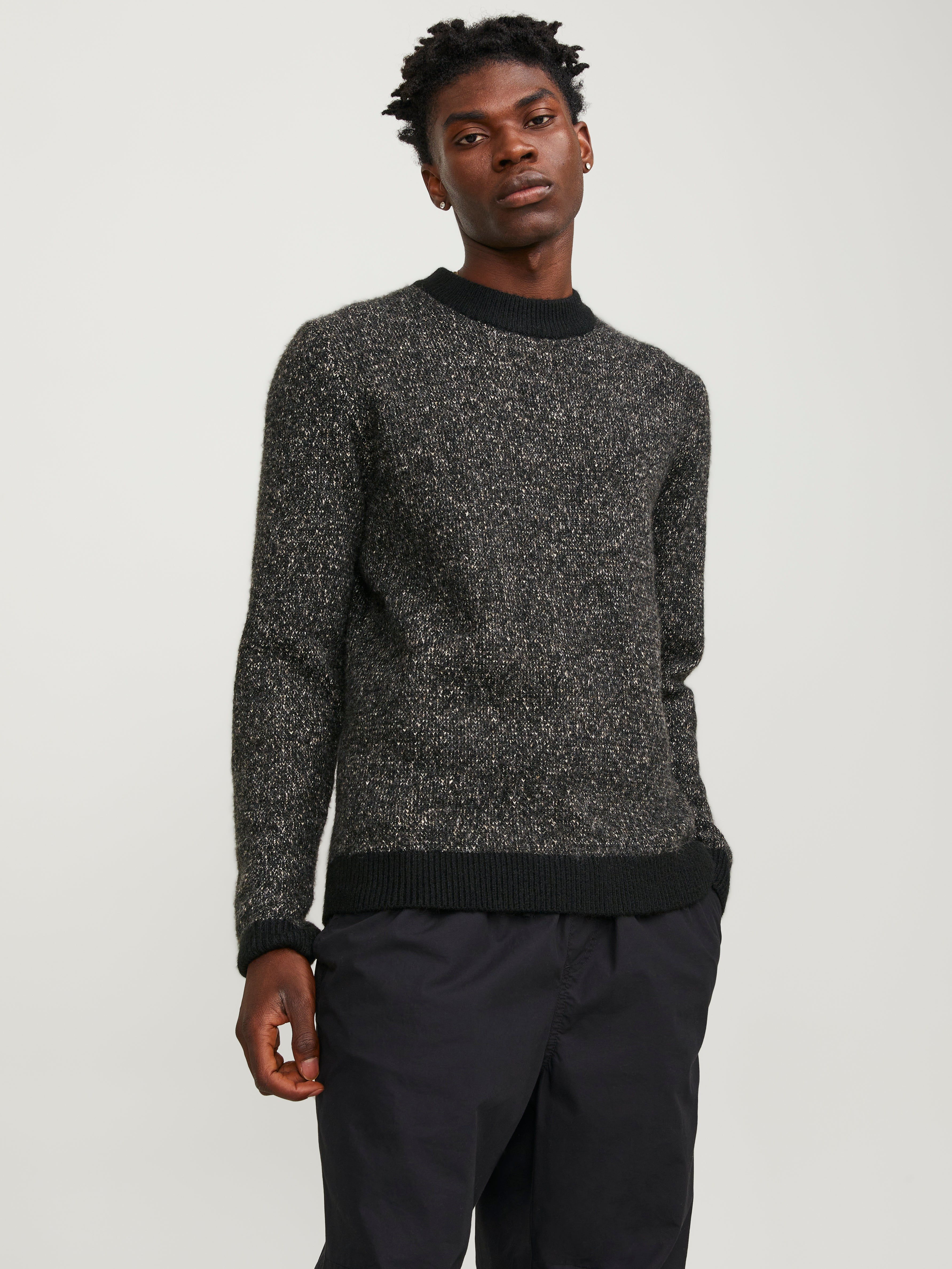Melange Crew Neck Jumper with 50% discount! | Jack & Jones®