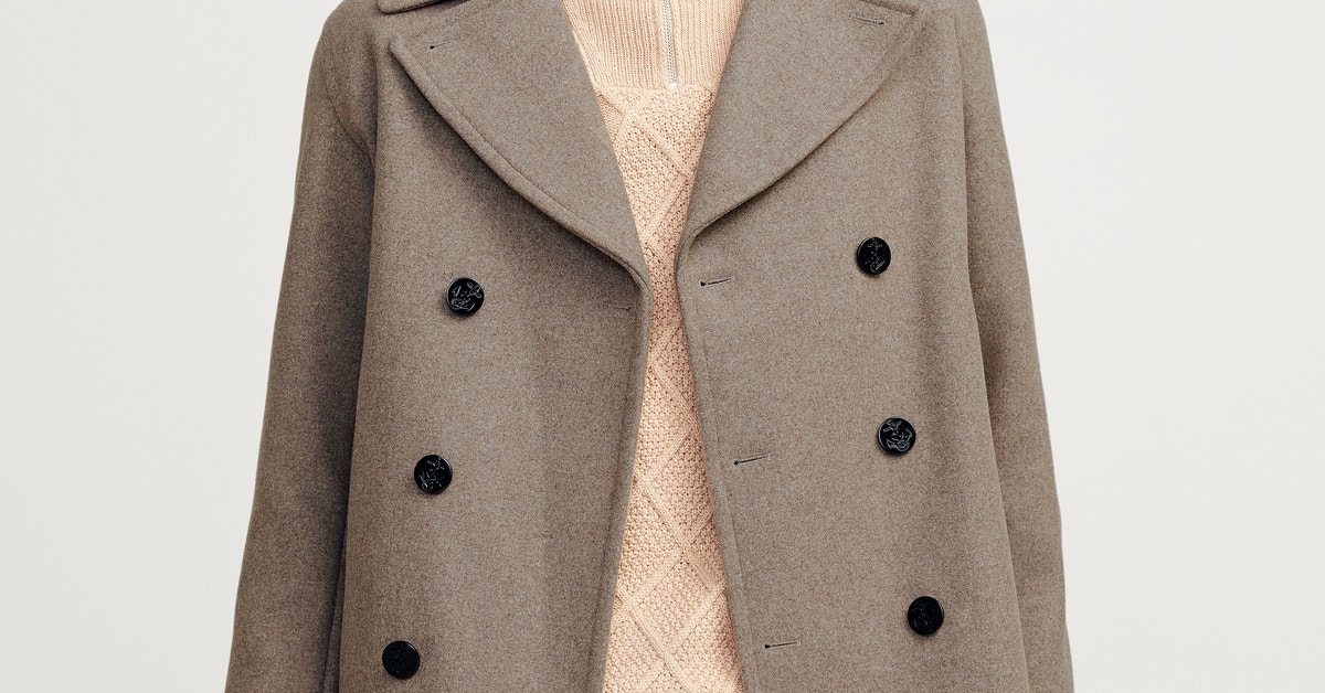 Pea coat | Dark Brown | Jack & Jones®