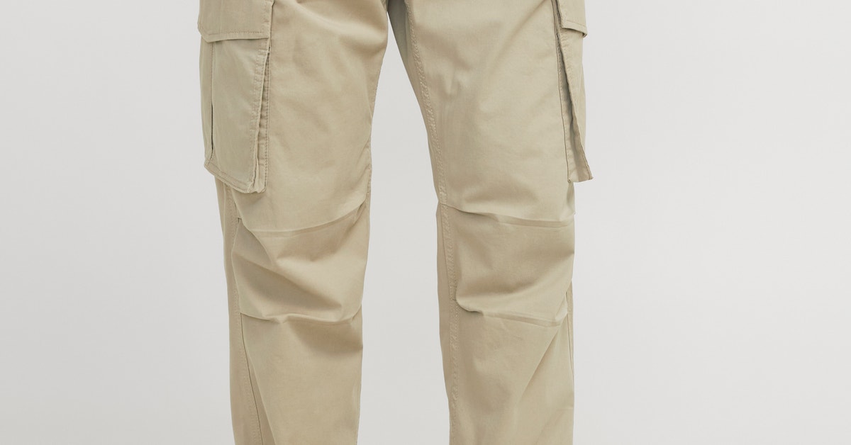 Relaxed Fit Cargo trousers | Medium Grey | Jack & Jones®