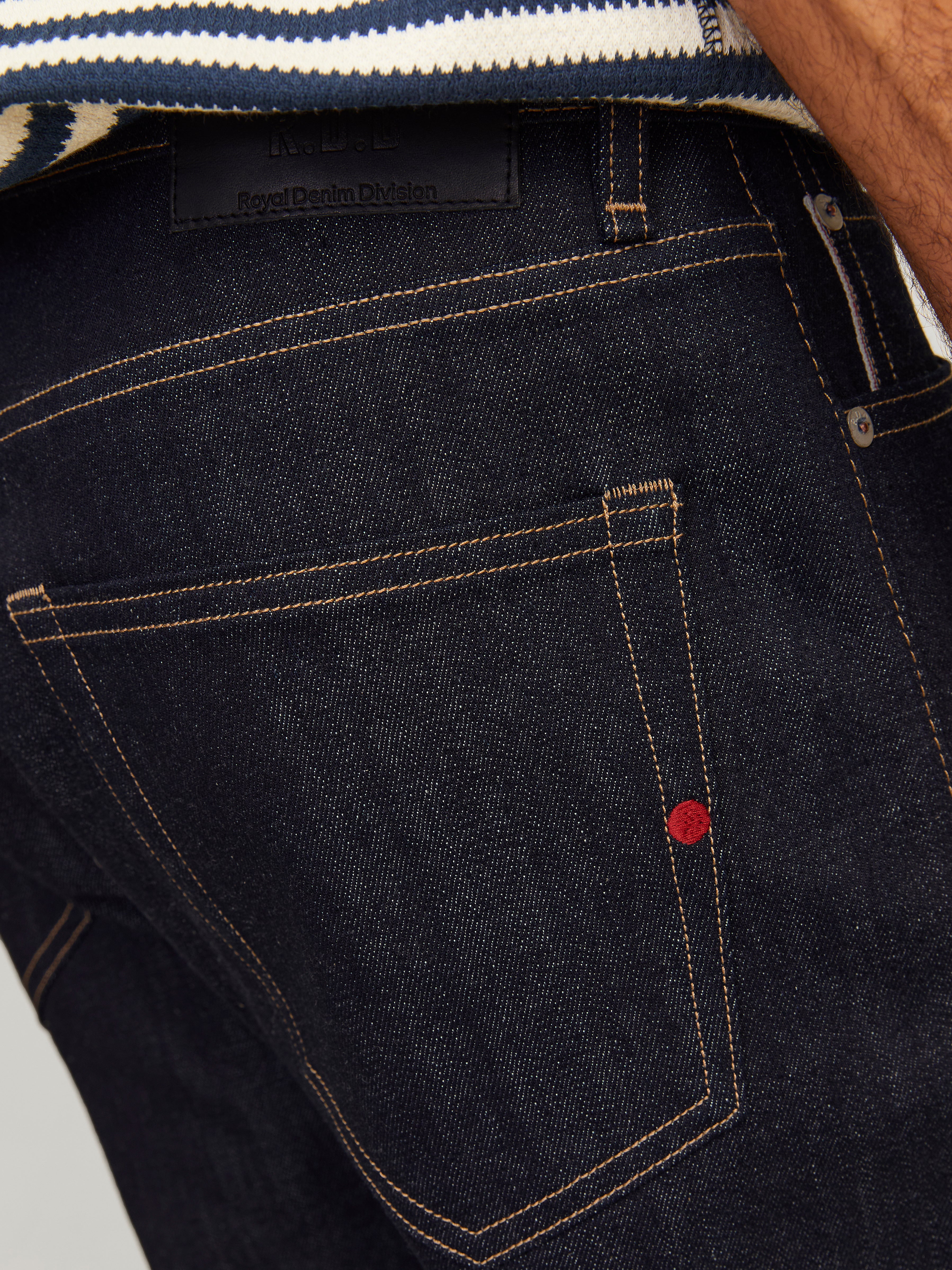 RDD Royal RI 324 Selvedge Relaxed Fit Jeans | Medium Blue | Jack & Jones®