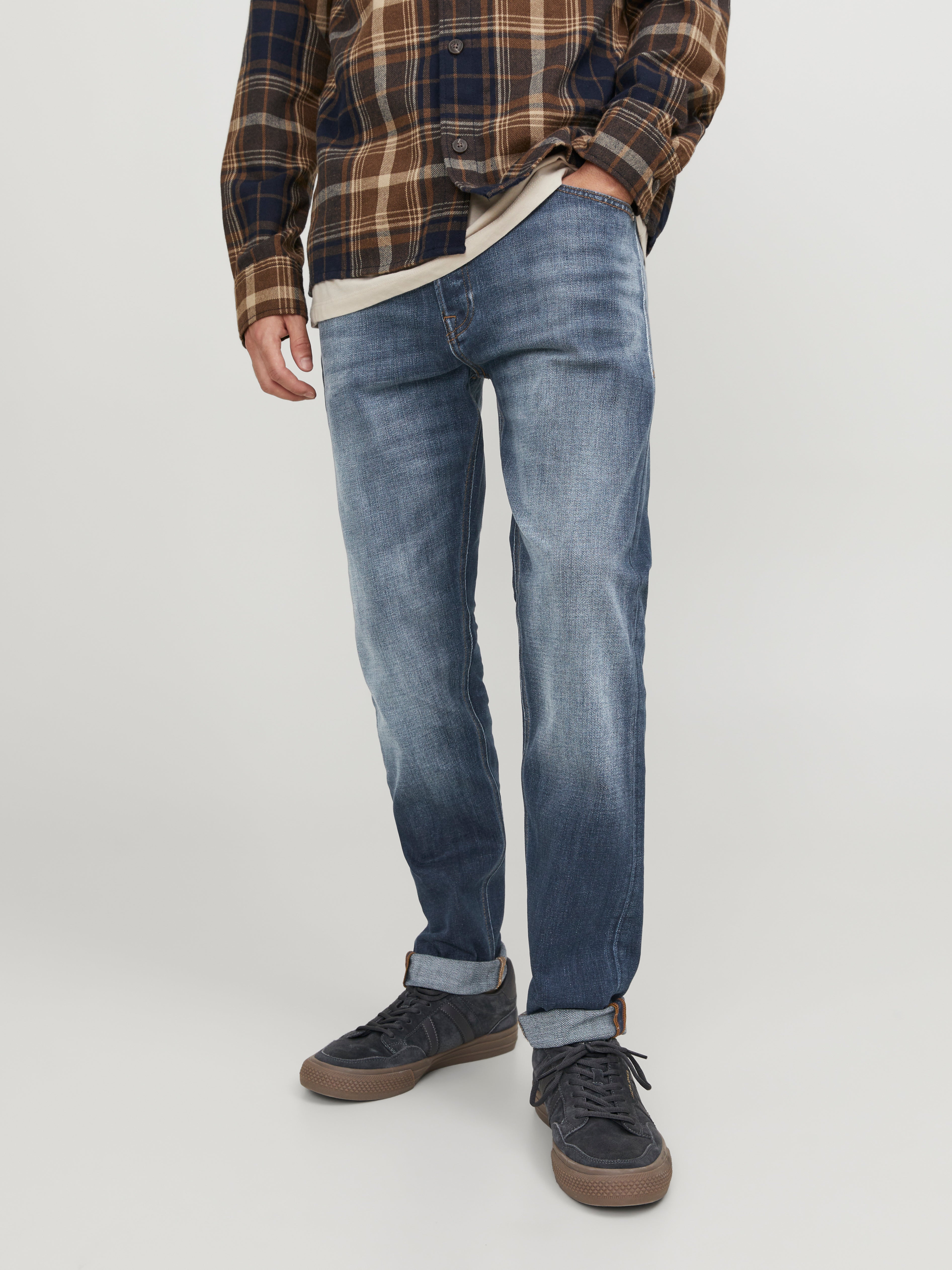 JJIERIK JJORIGINAL GE 410 SN Tapered fit jeans met 50% korting! | Jack ...