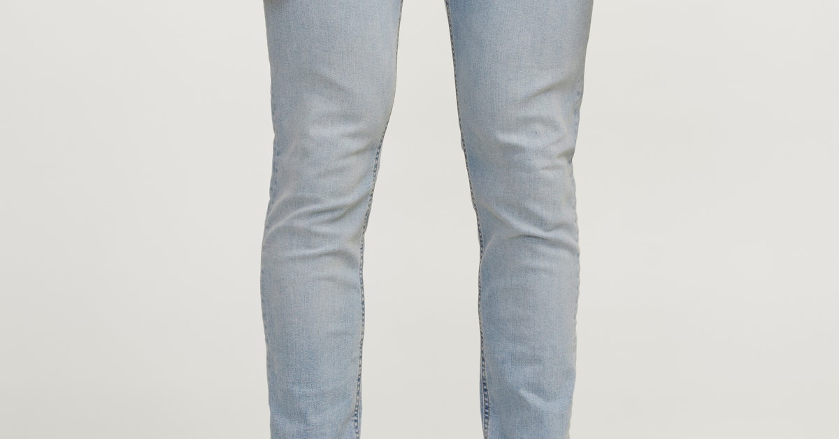 JJILIAM JJORIGINAL SQ 437 Skinny fit jeans | Medium Blue | Jack & Jones®