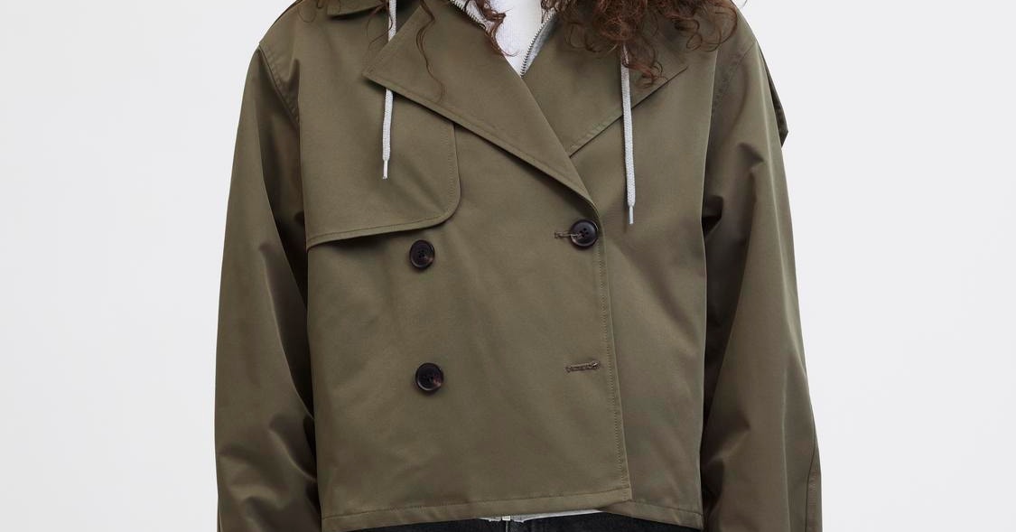 JXCARLIE Trenchcoat | Dunkelgrün | JJXX®