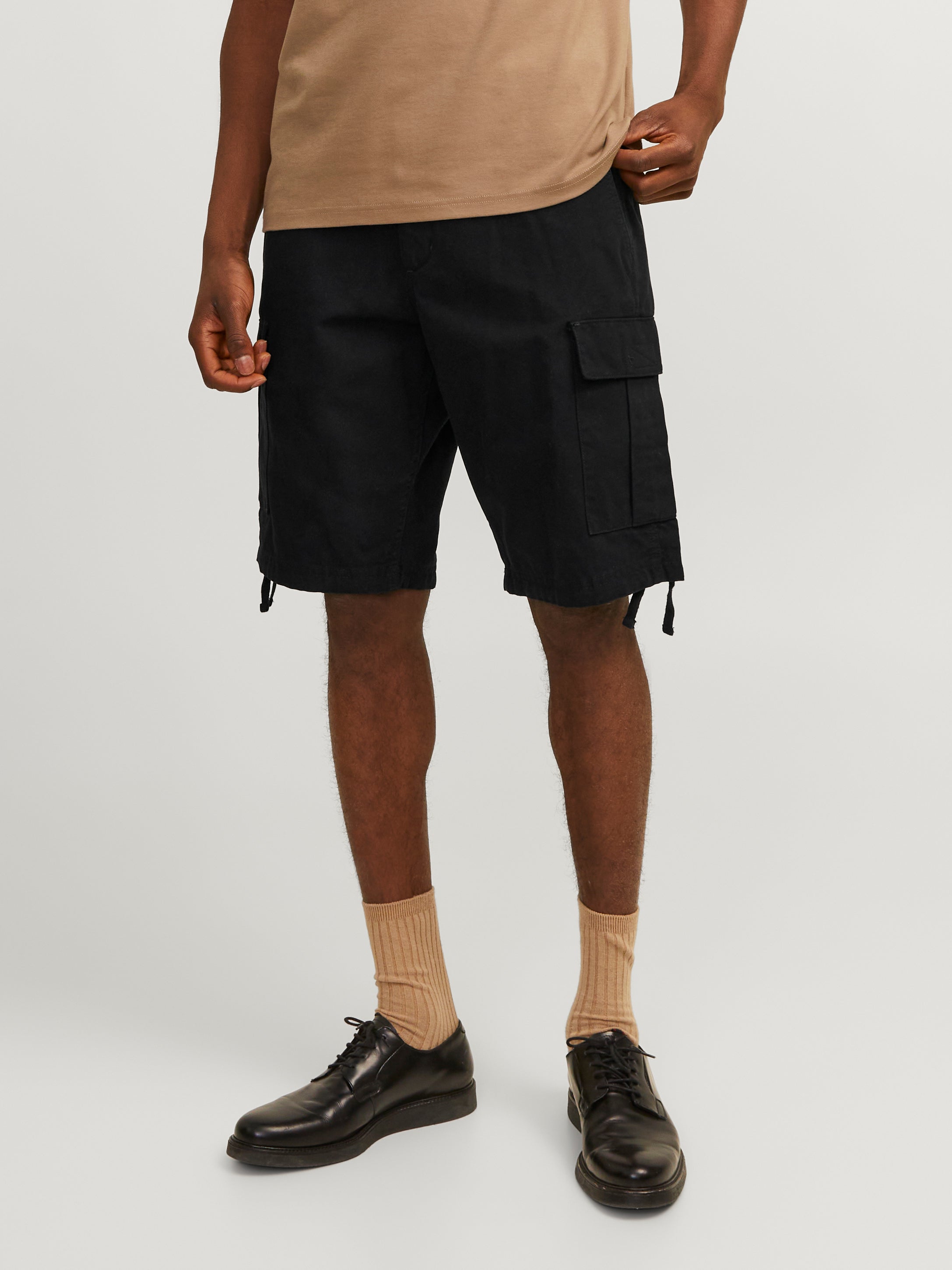 Bermuda cargo Regular Fit | Nero | Jack & Jones®