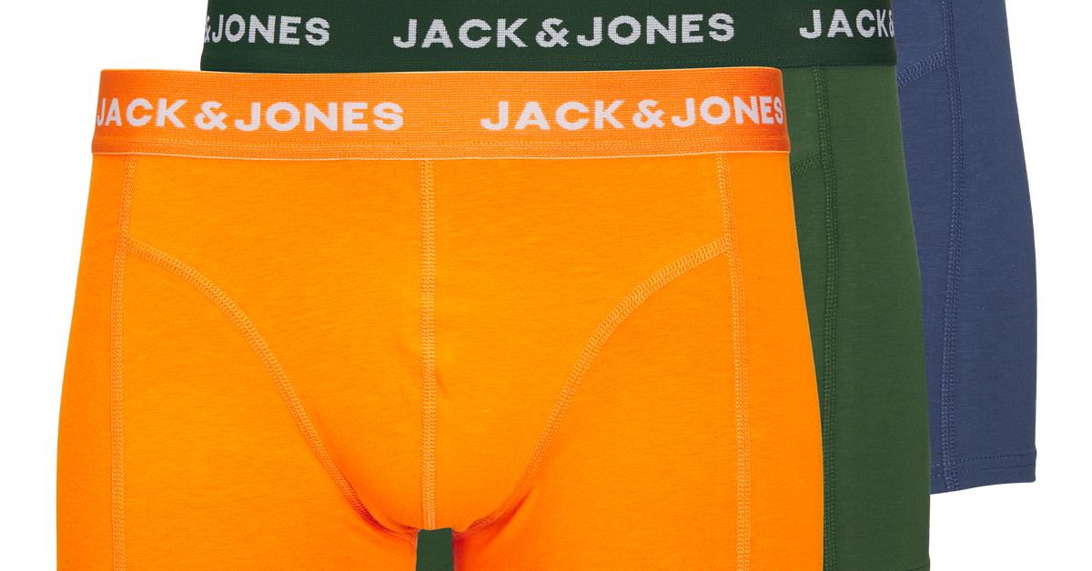 3-pack Trunks Junior | Dark Green | Jack & Jones®