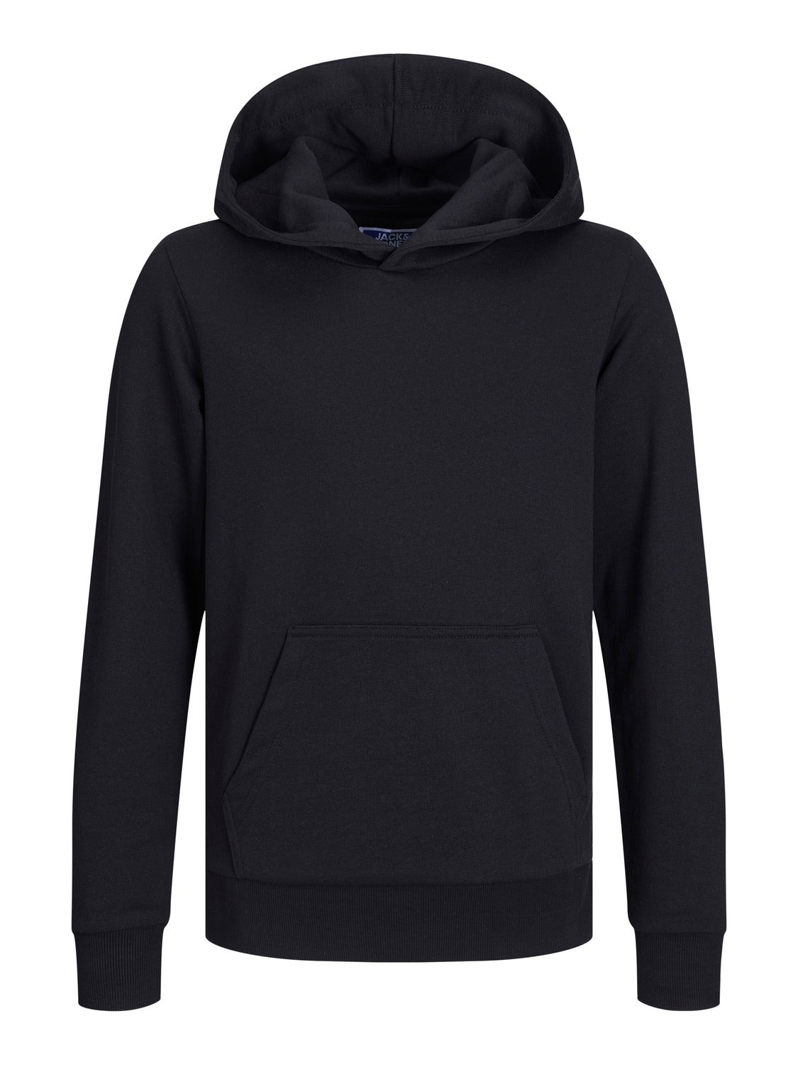 Poikien Yksivärinen Huppari | Musta | Jack & Jones®