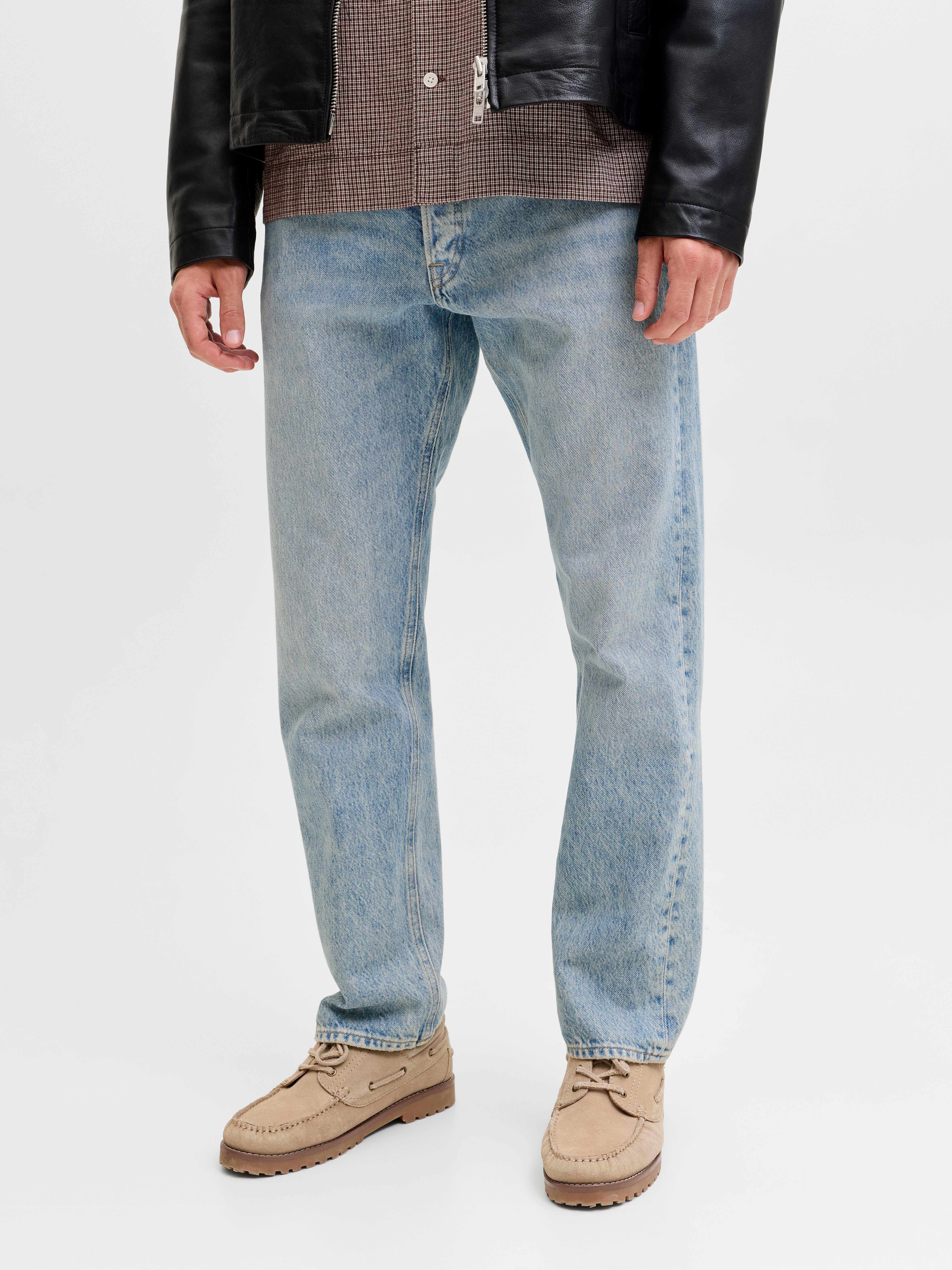 JJICHRIS JJORIGINAL SBD 333 NOOS Relaxed Fit Jeans | Midden Blauw | Jack & Jones®