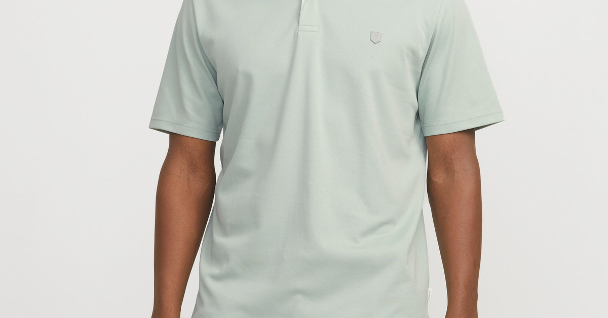 Einfarbig Poloshirt | Mittleres Türkis | Jack & Jones®
