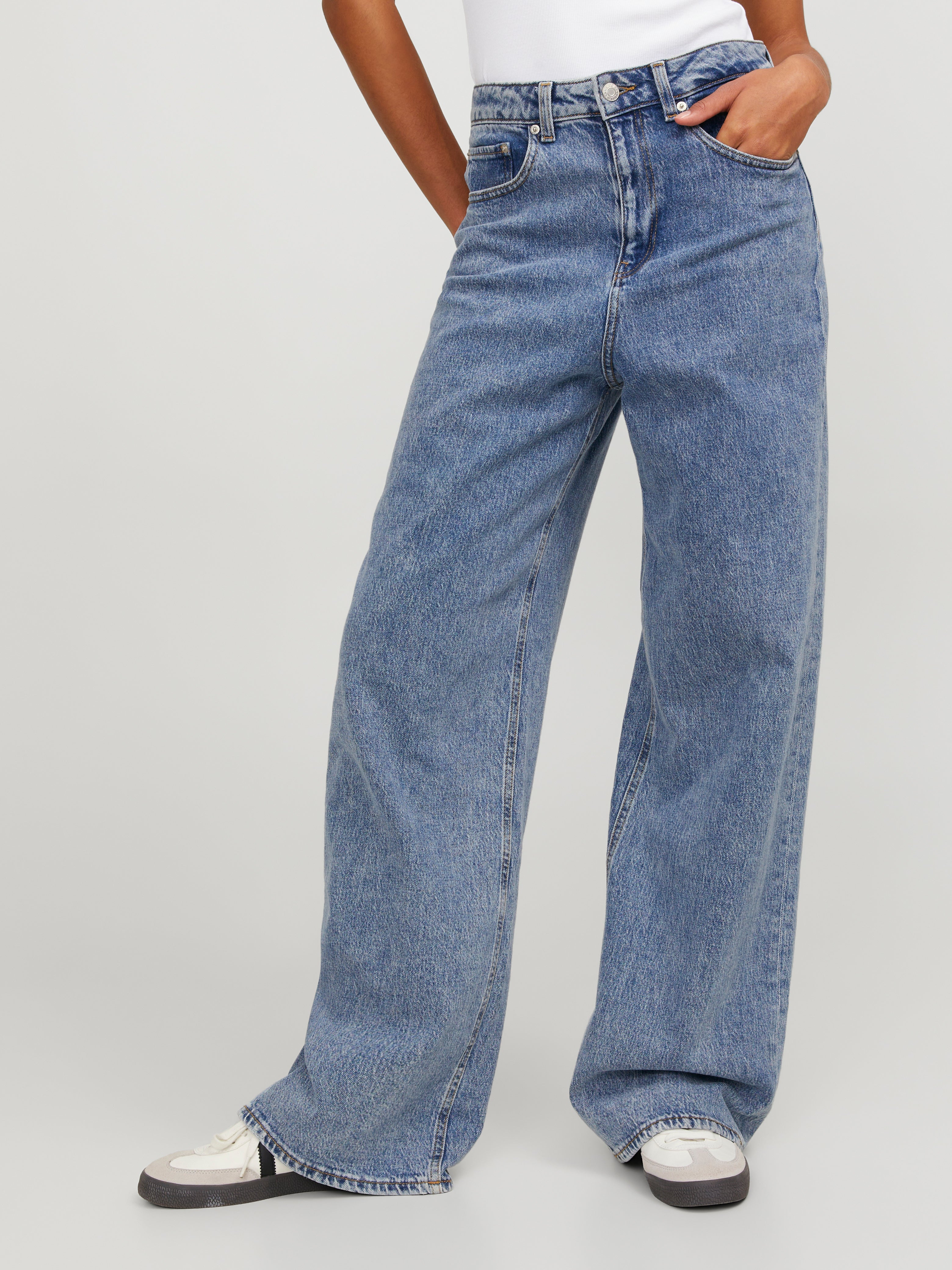 JXEDA BAGGY LOOSE LW JEANS DNM | Jasny niebieski | JJXX®