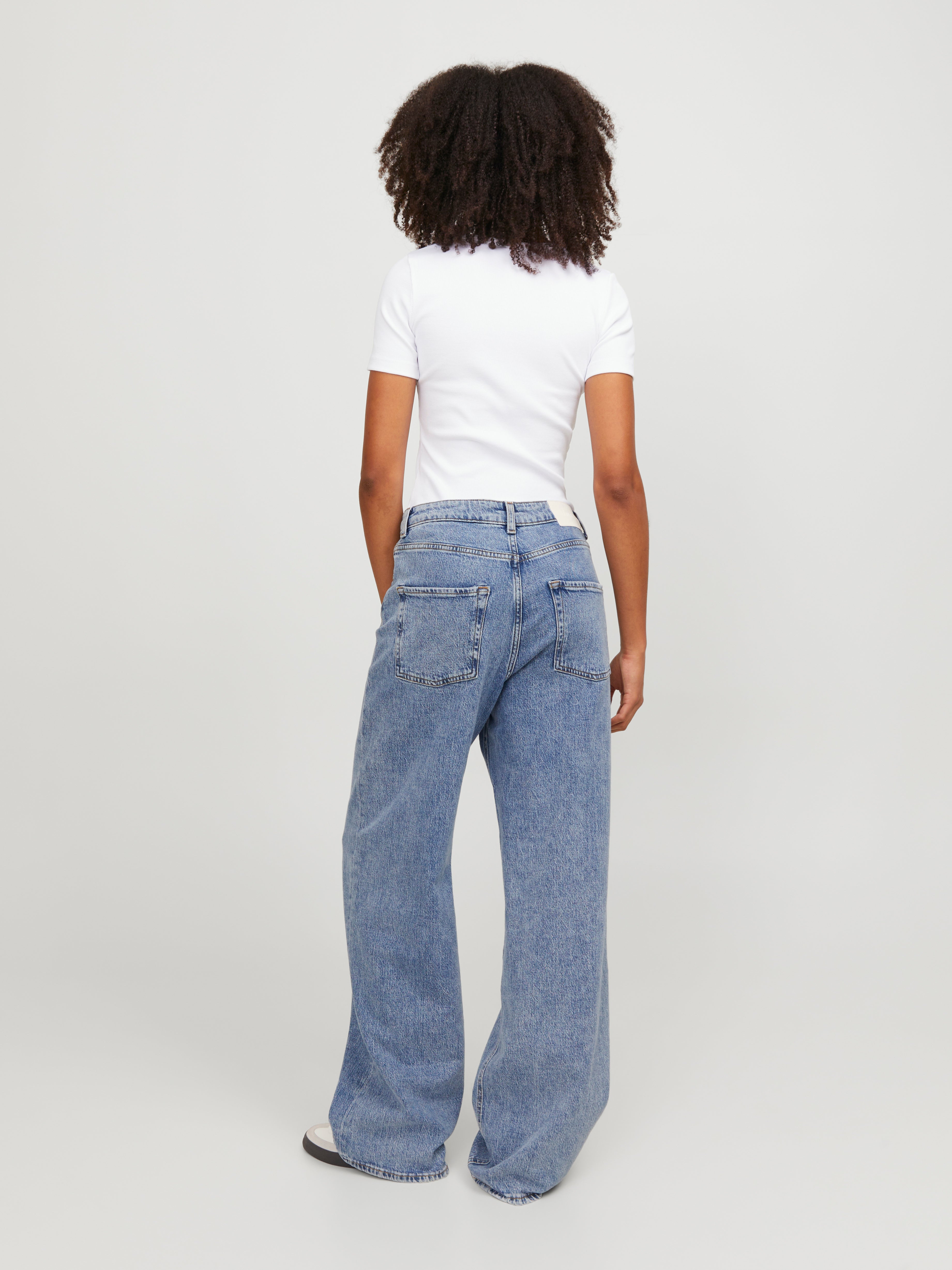 JXEDA BAGGY LOOSE LW JEANS DNM | Jasny niebieski | JJXX®