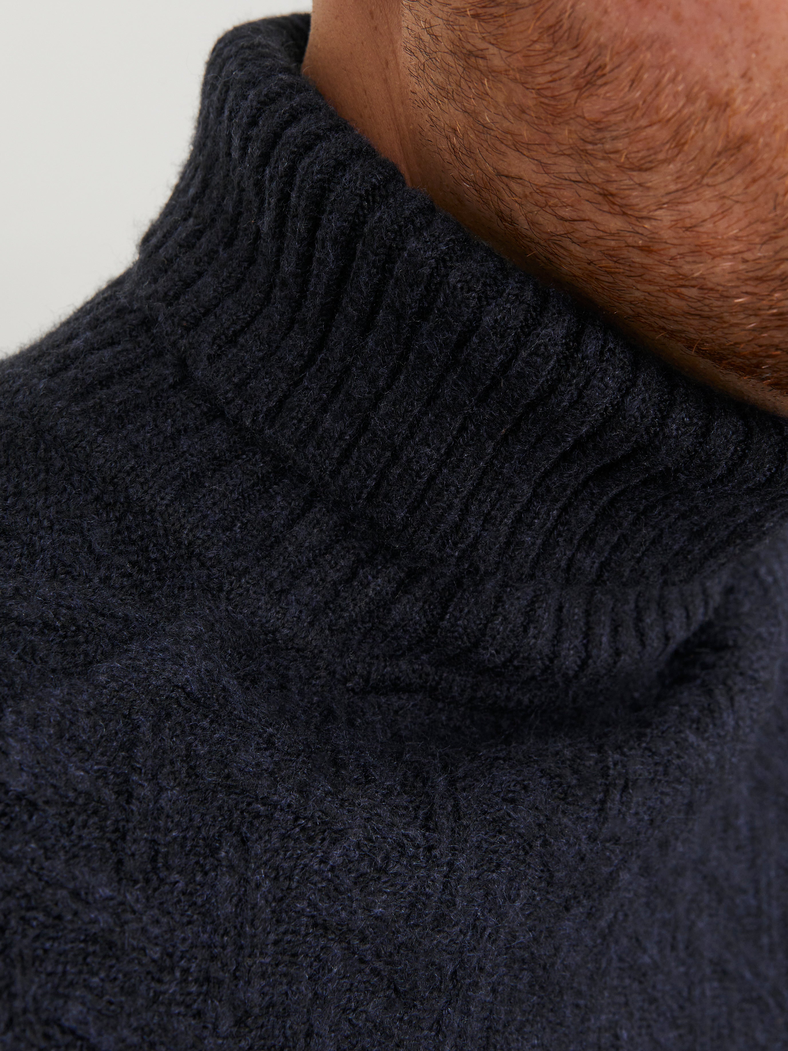 Plus Rolkraag | Donkerblauw | Jack & Jones®