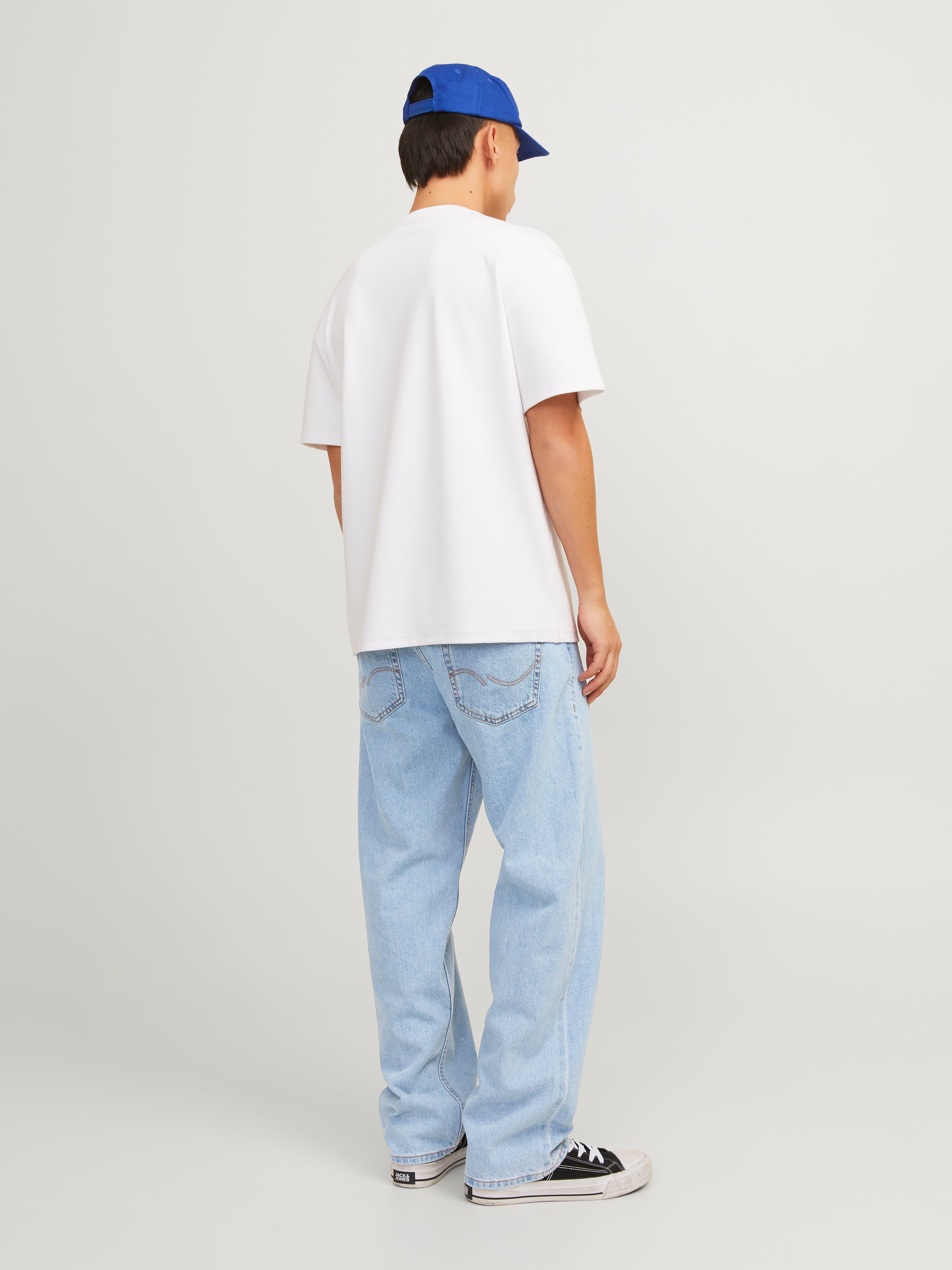 JJIEDDIE JJORIGINAL SQ 738 Loose fit jeans | Medium Blue | Jack & Jones®