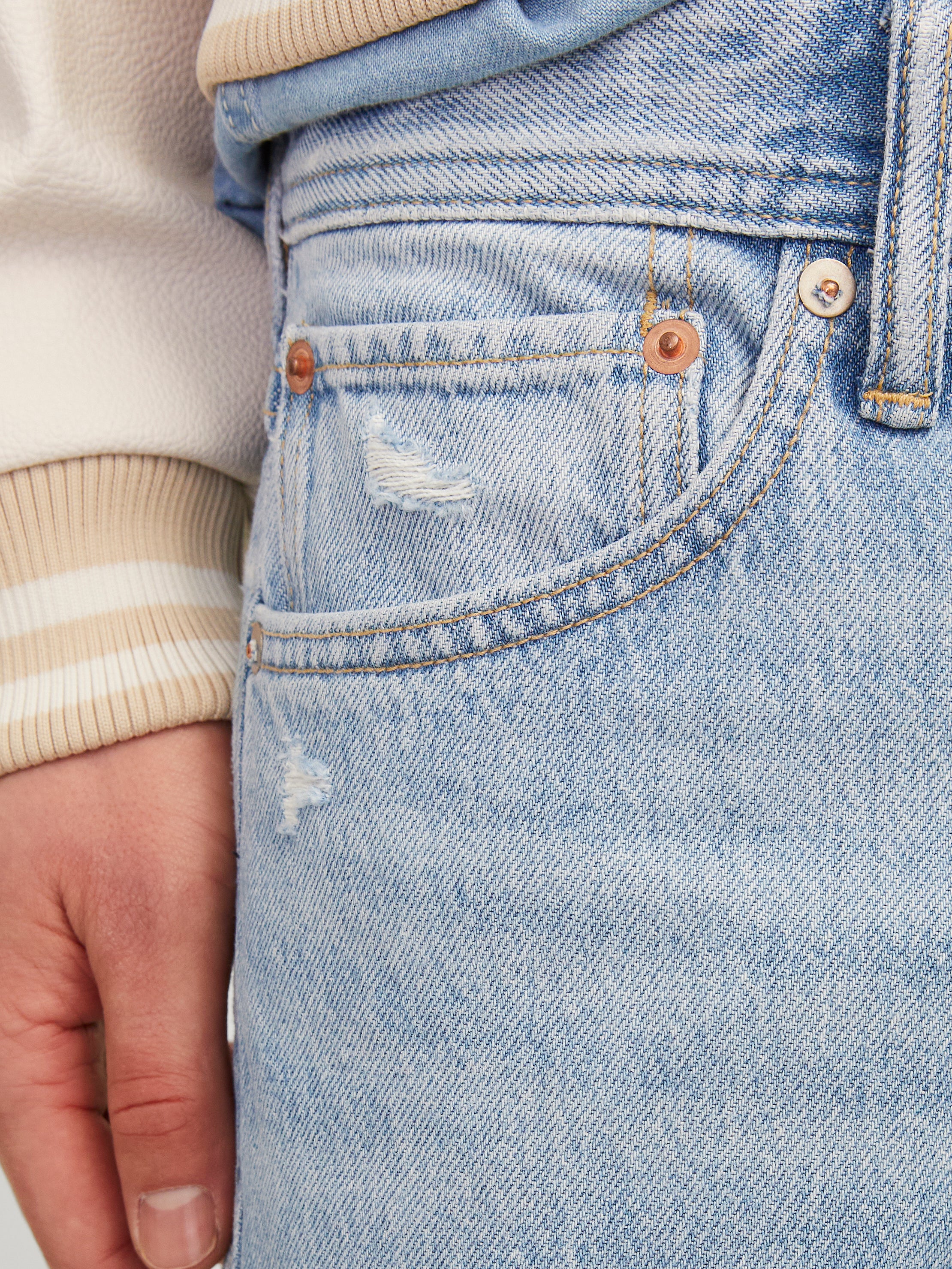 JJICHRIS JJORIGINAL SBD 921 SN Relaxed Fit Jeans | Medium Blue | Jack ...