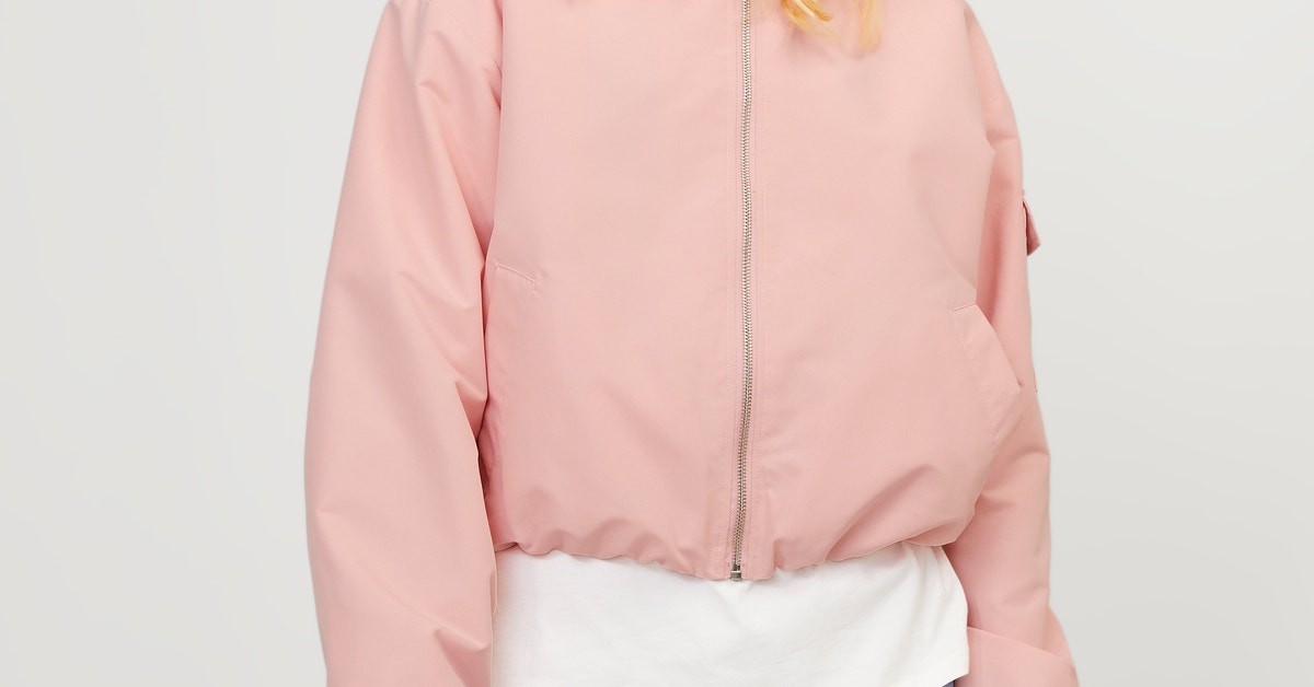 JXLEILA Chaqueta bomber | Rosa claro | JJXX®