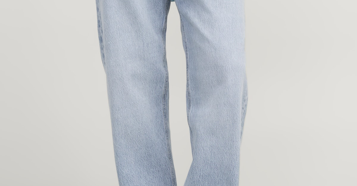 JJICHRIS JJORIGINAL JOS 290 Relaxed Fit Jeans | Medium blå | Jack & Jones®