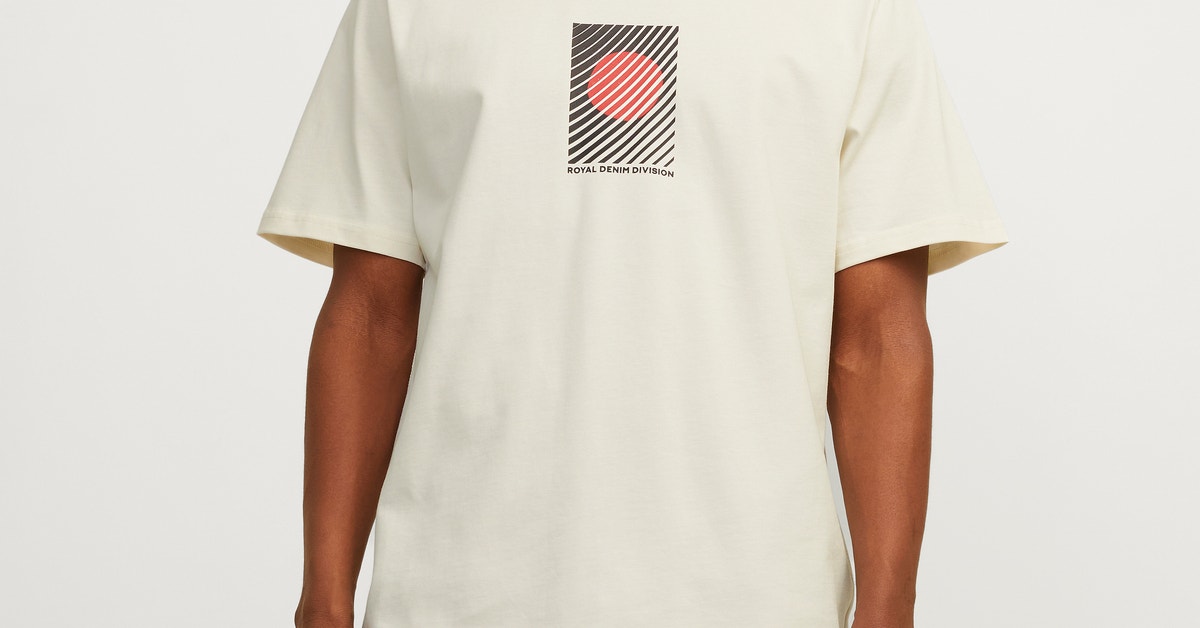 RDD Camiseta Estampado Cuello redondo | Blanco hueso | Jack & Jones®