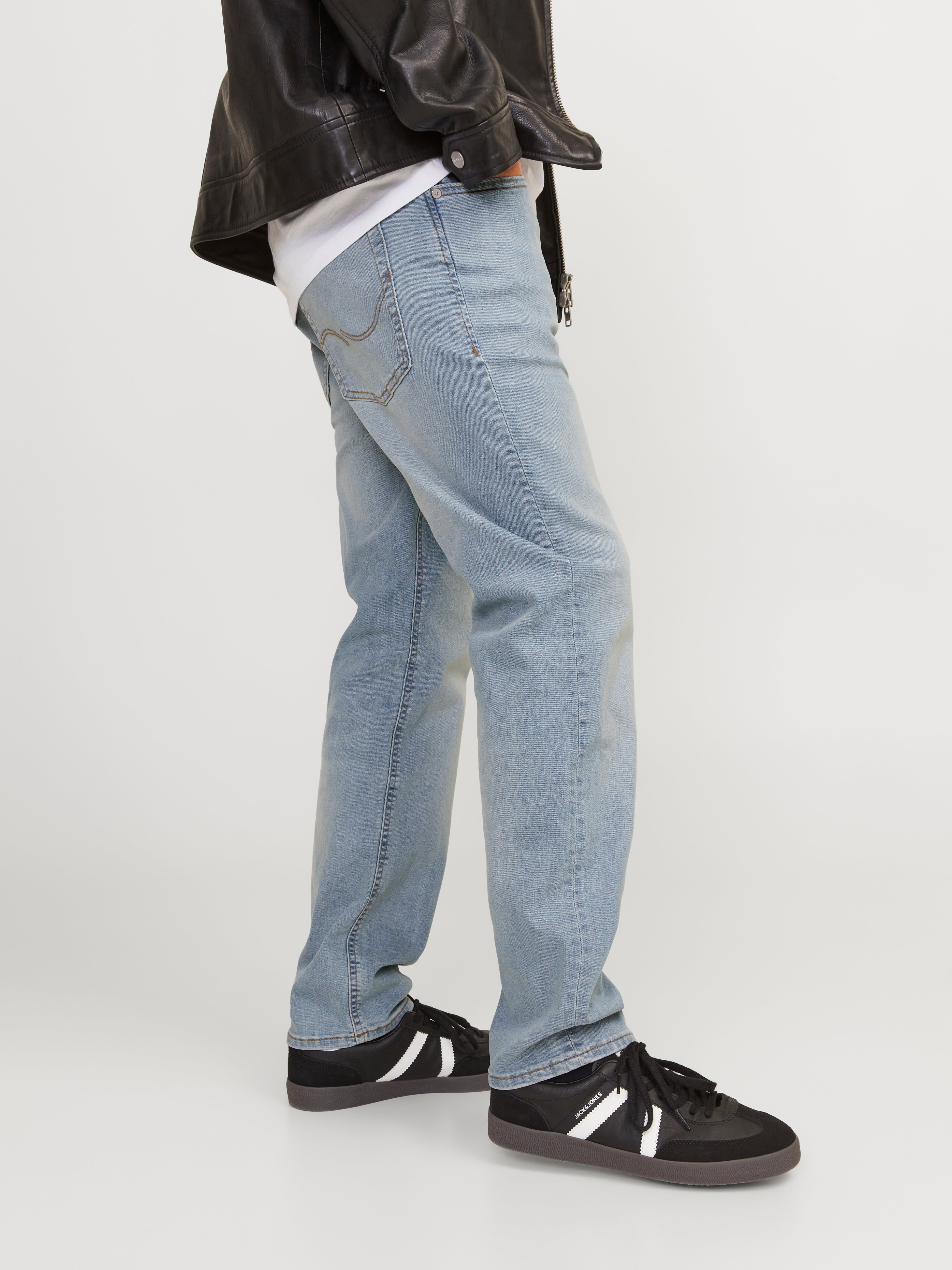 JJICLARK JJORIGINAL SQ 437 Jean Coupe regular | Bleu moyen | Jack & Jones®