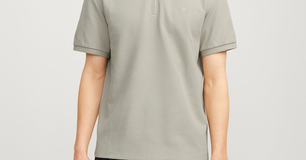 Plain T-shirt | Medium Grey | Jack & Jones®
