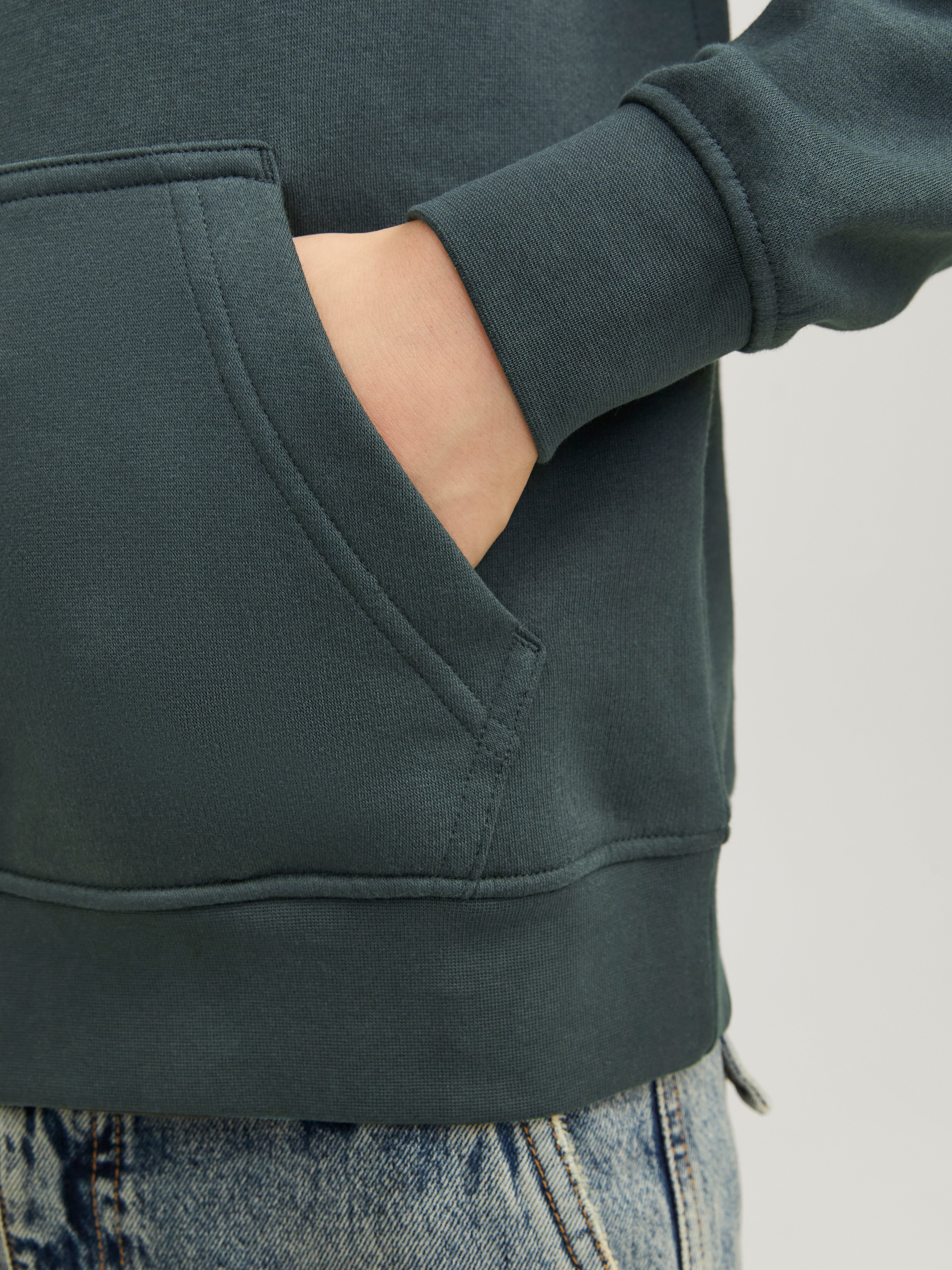 Φούτερ με κουκούλα Μίνι | Dark Green | Jack & Jones®