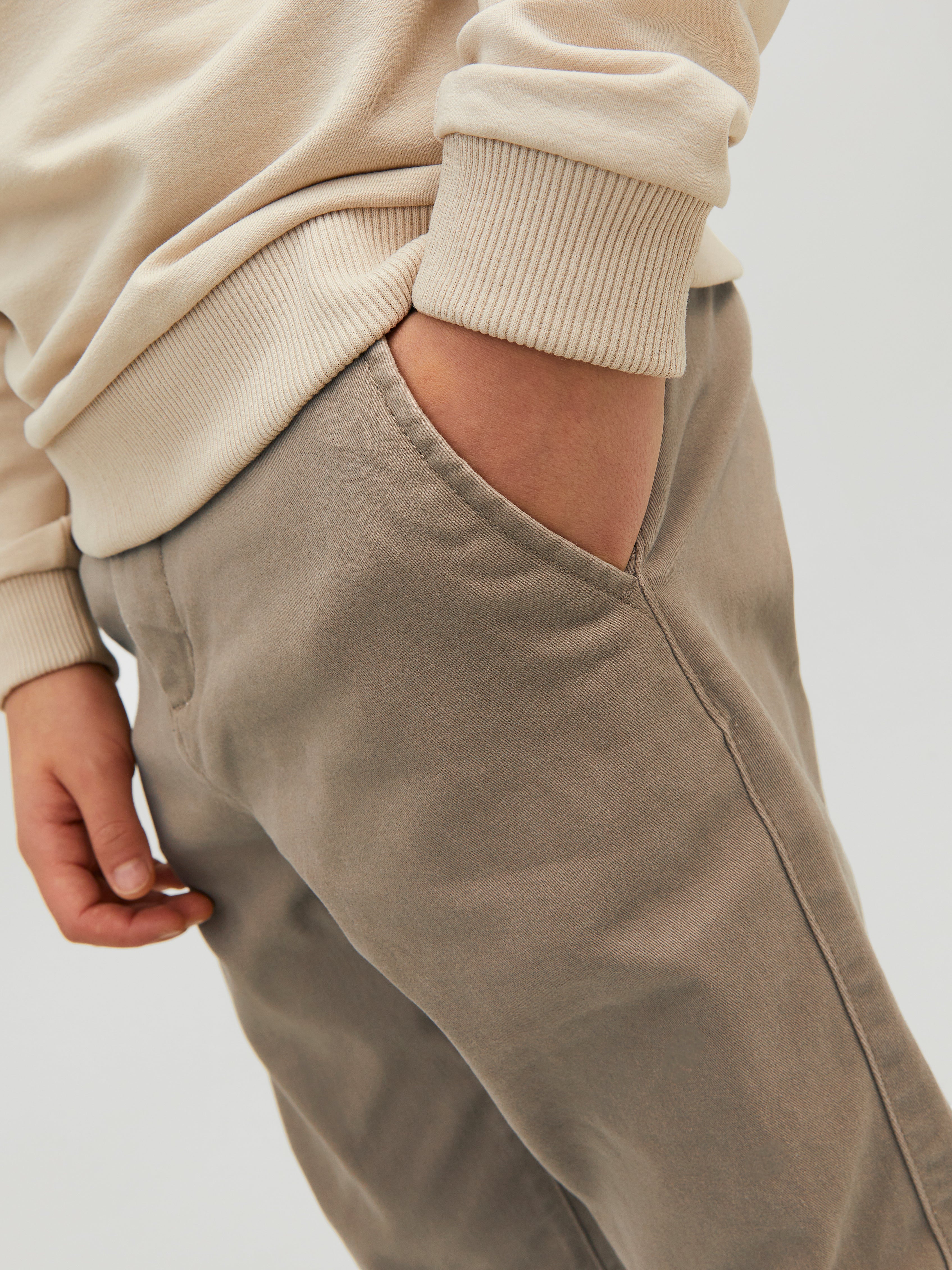 Slim fit trousers Mini | Beige | Jack & Jones®