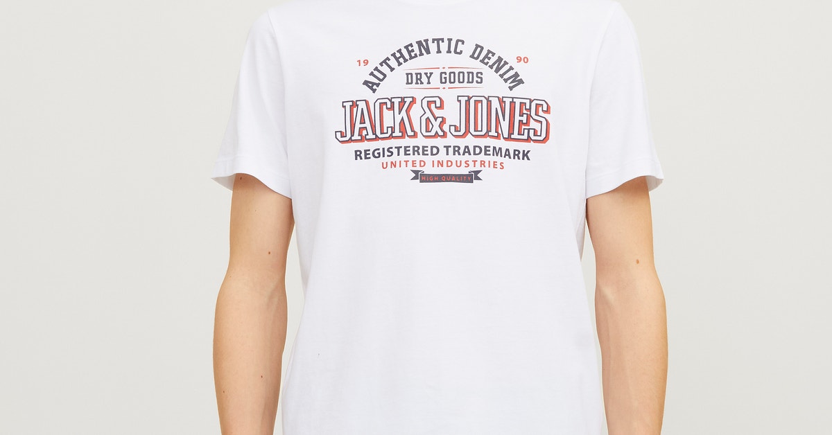 Logo T-shirt Junior | White | Jack & Jones®