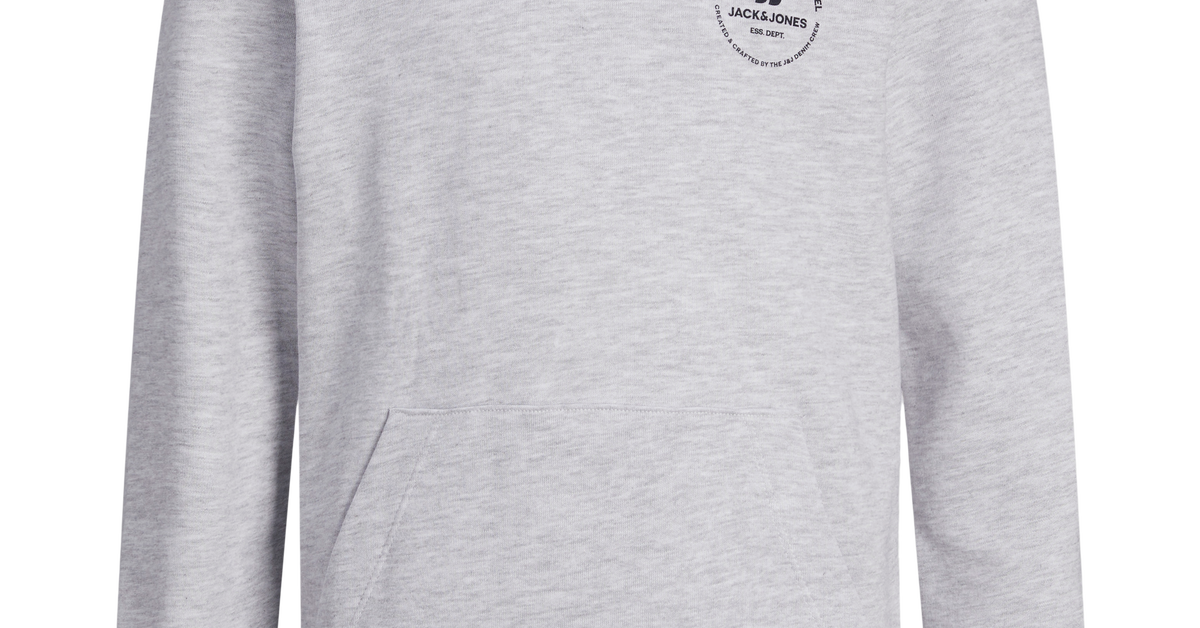 Printed Hoodie Mini | Medium Grey | Jack & Jones®