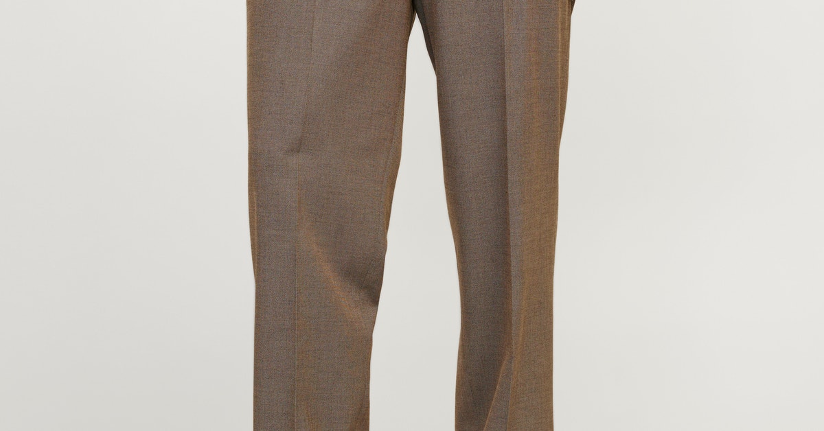 JPRBUSHWICK Calças à medida Regular Fit | Marrom Claro | Jack & Jones®
