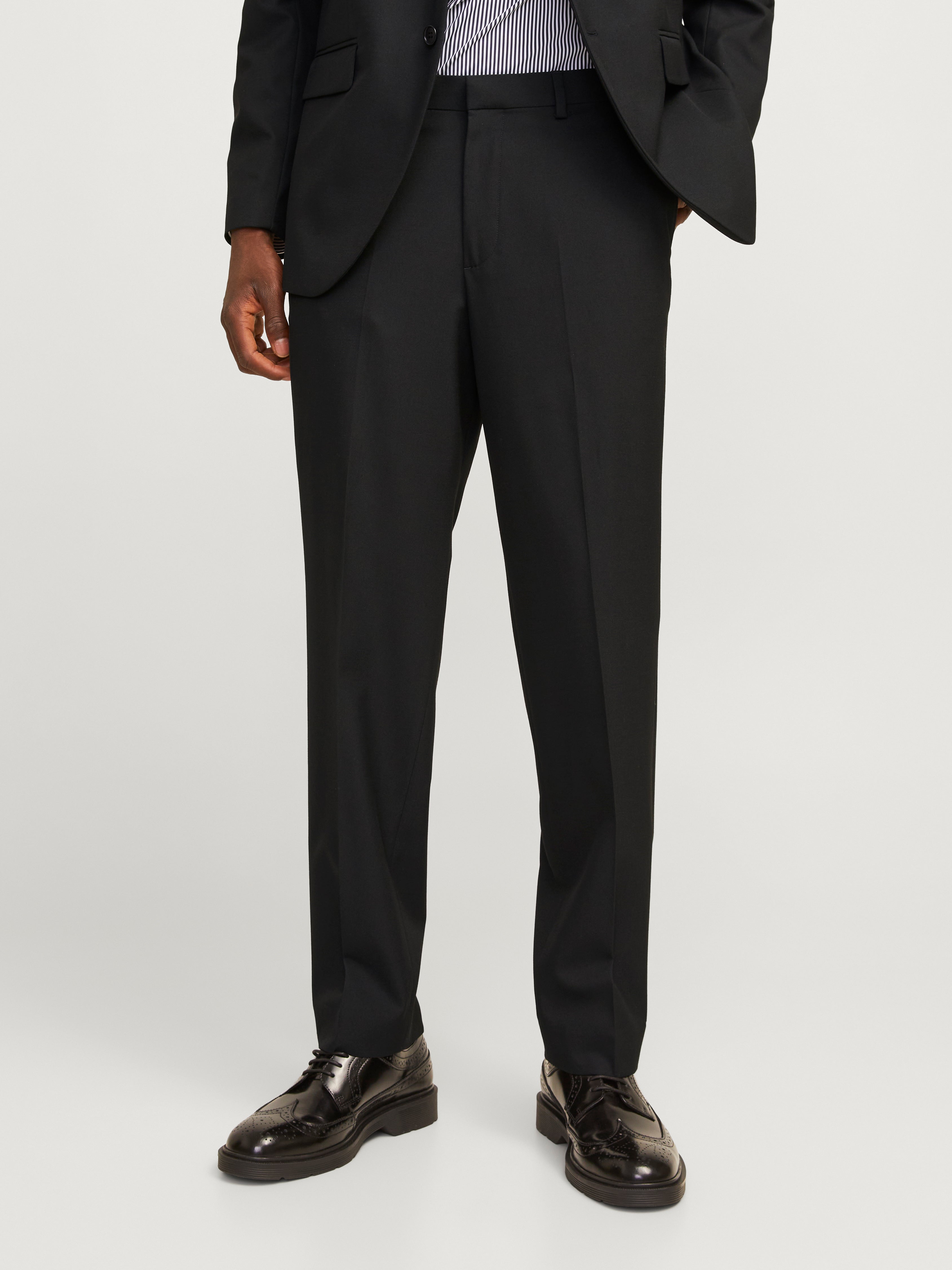 JPRBUSHWICK Calças à medida Regular Fit | Cinzento Escuro | Jack & Jones®