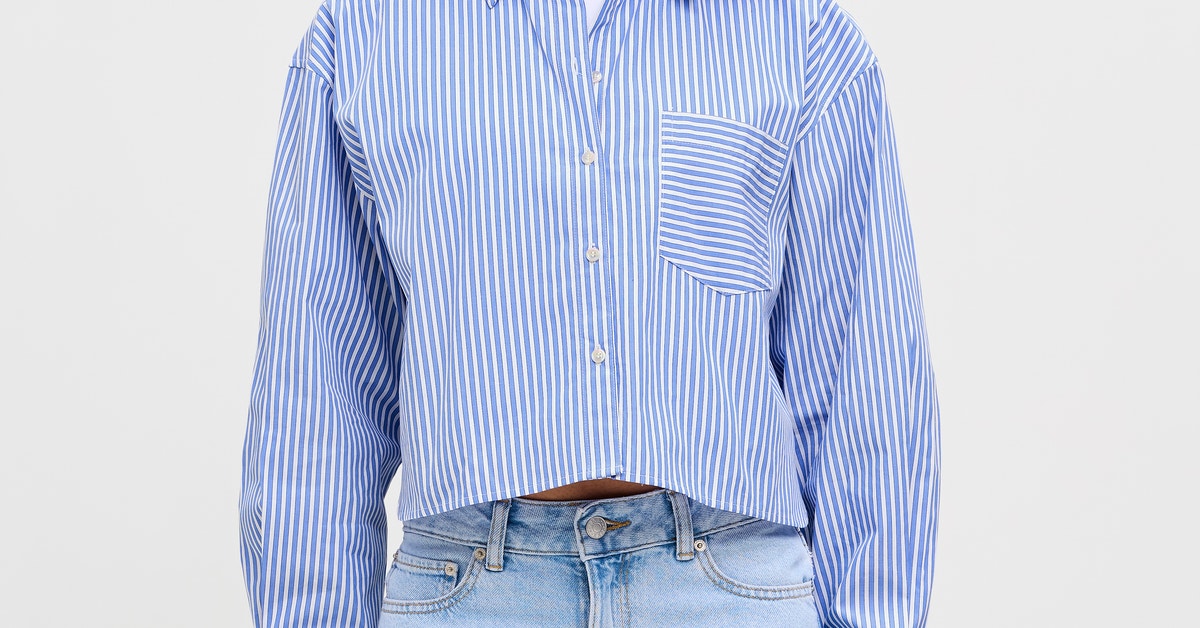 JXJAMIE Shirt | Dark Blue | JJXX®