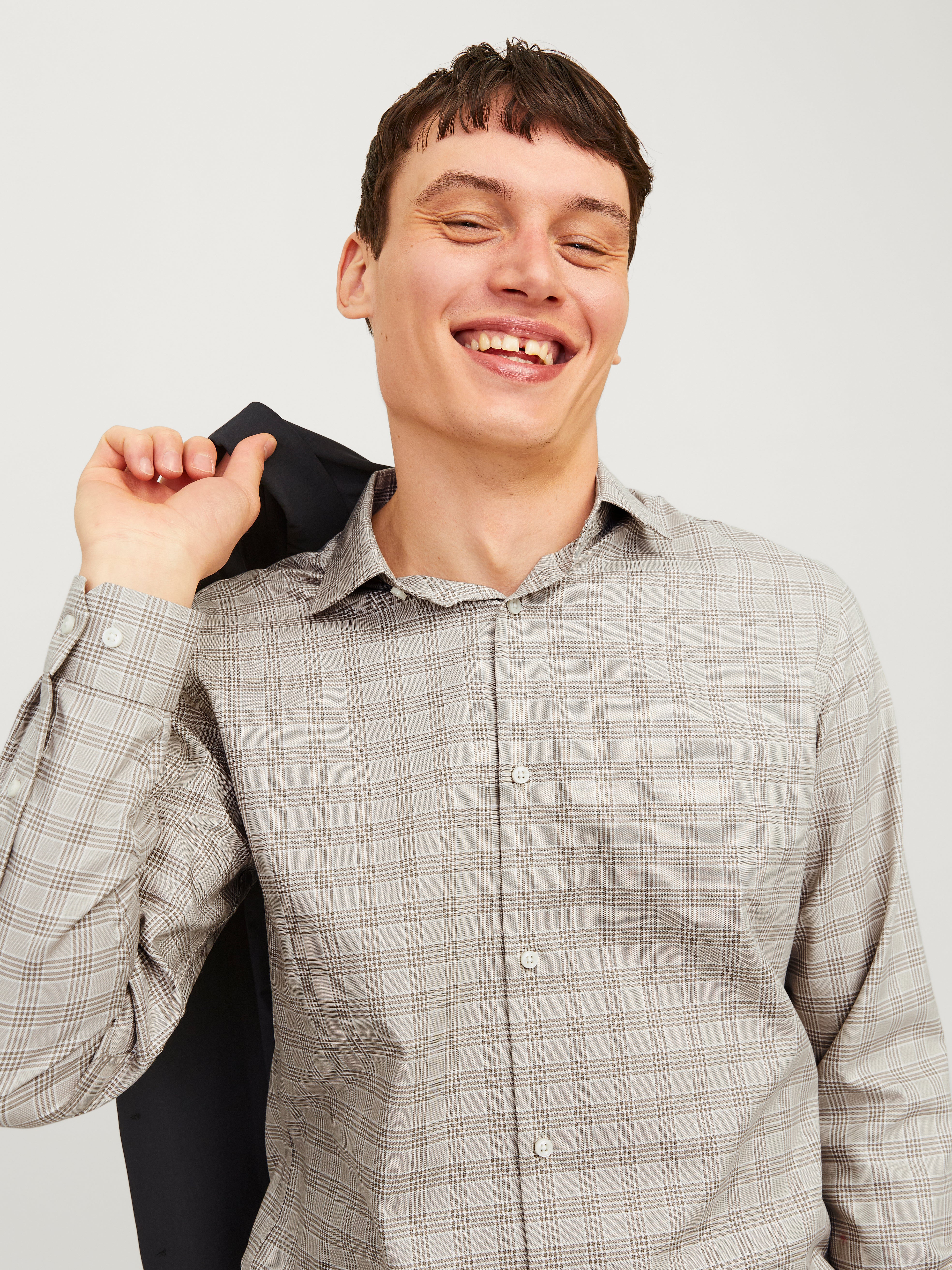 Men's Check Shirts | Black & White, Red & More | JACK & JONES