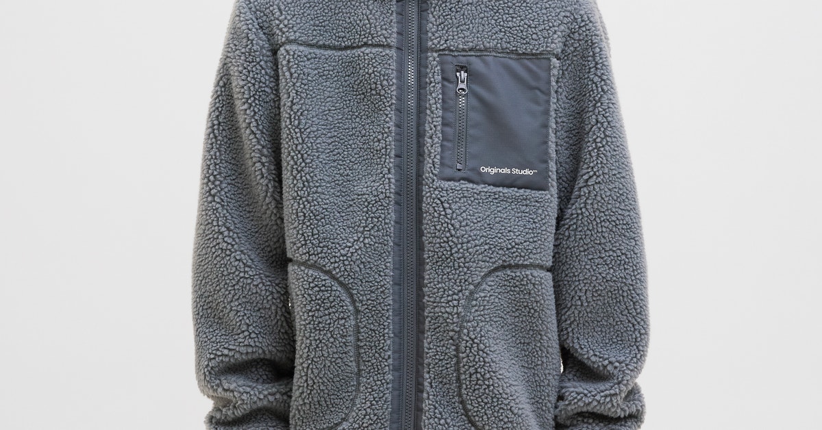 Giacca teddy Junior | Grigio scuro | Jack & Jones®