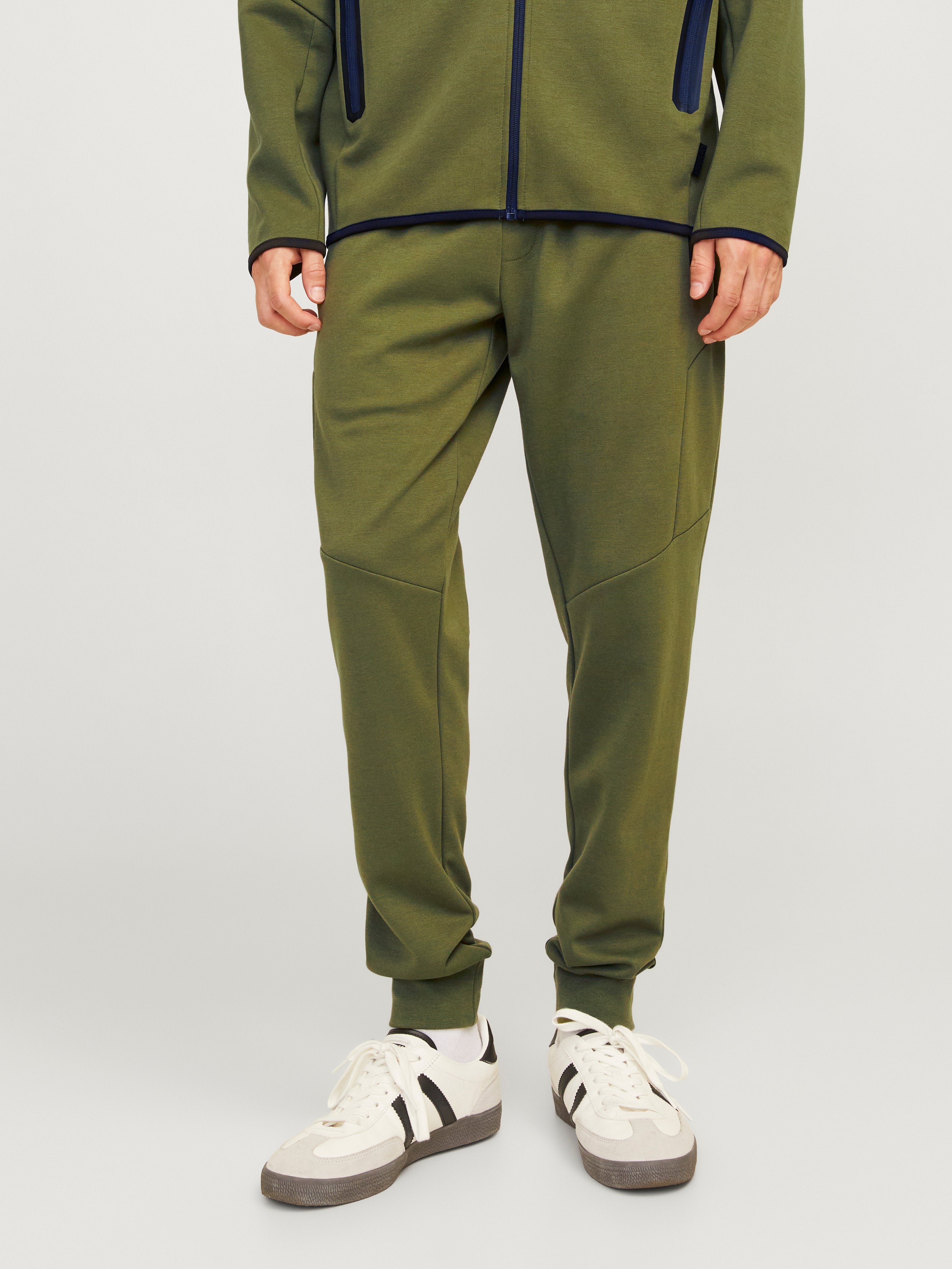 Slim Fit Joggers | Dark Green | Jack & Jones®