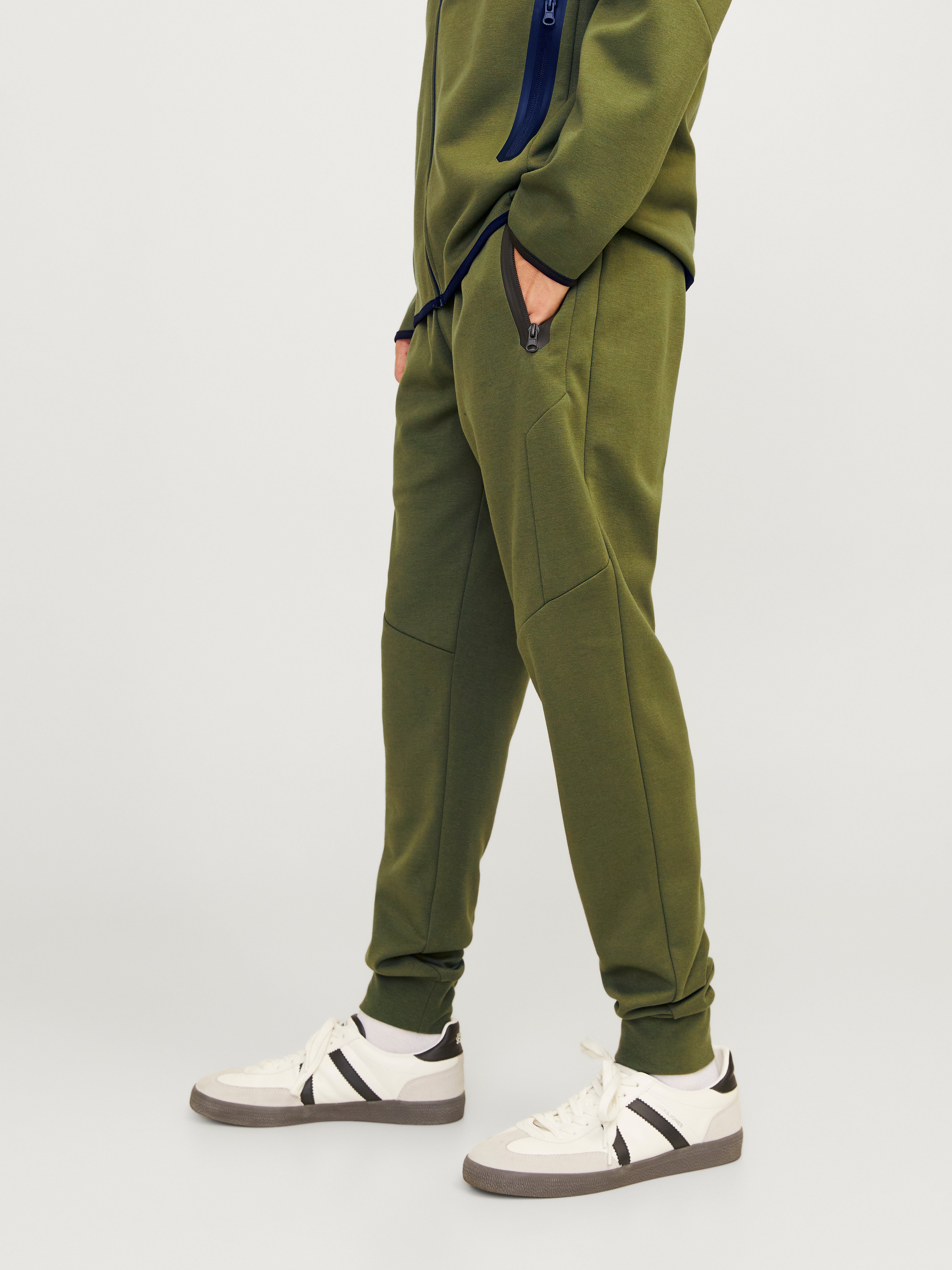 Slim Fit Joggers | Dark Green | Jack & Jones®
