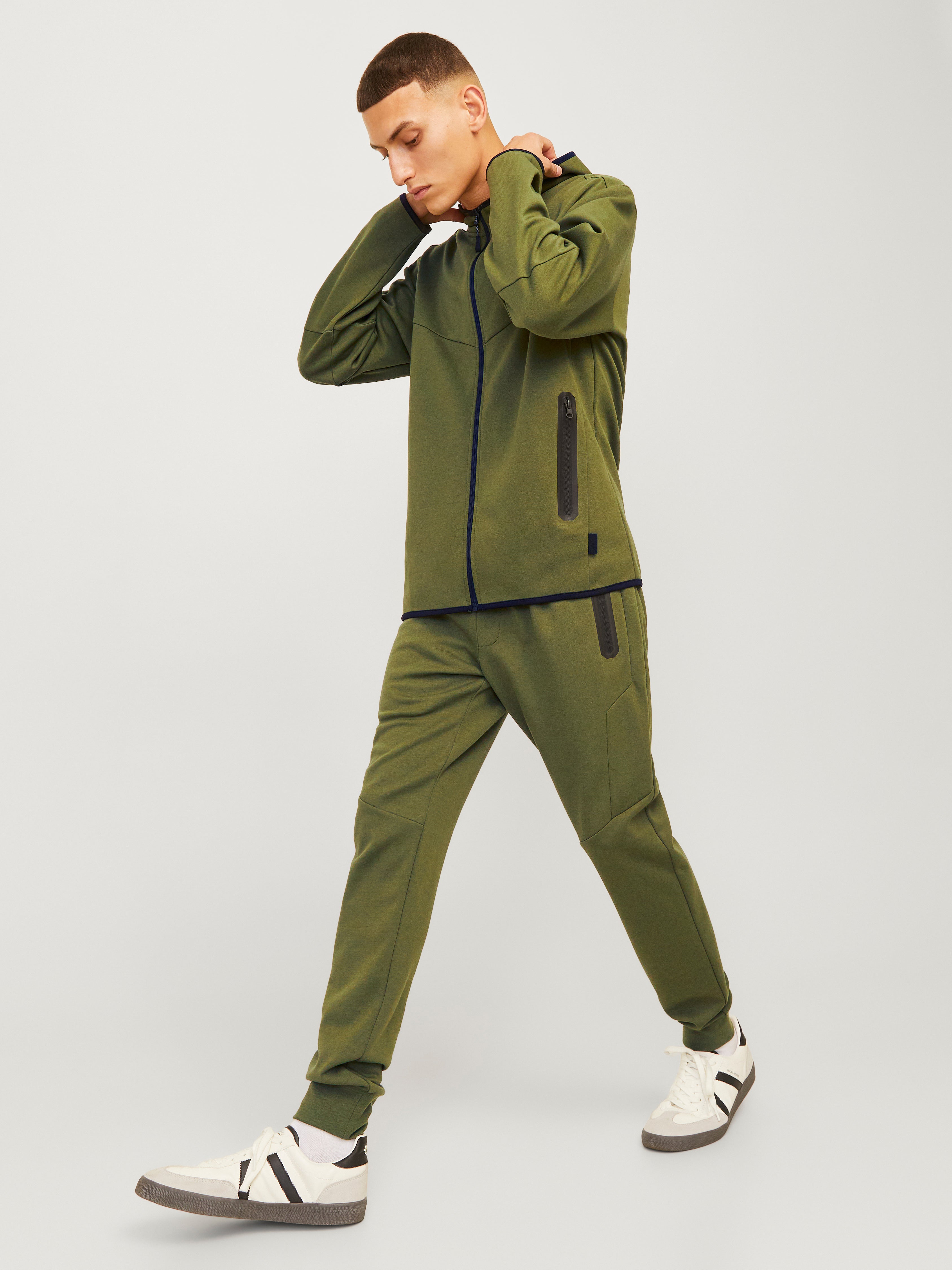 Slim Fit Joggers | Dark Green | Jack & Jones®