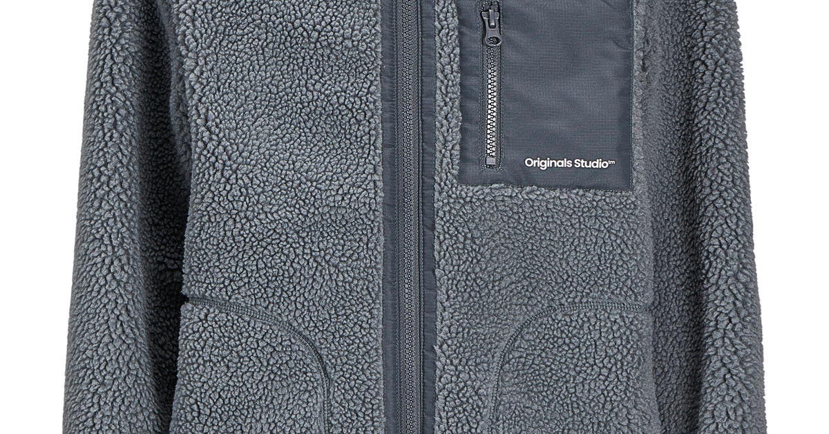 Teddy jacket Mini | Dark Grey | Jack & Jones®