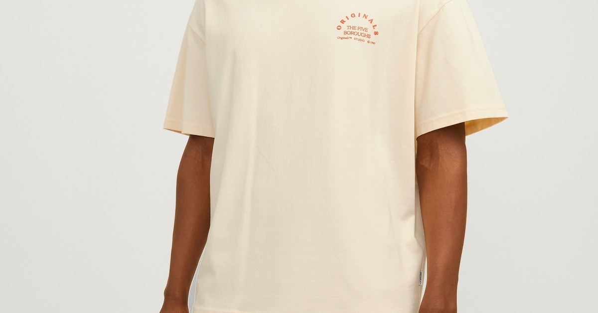 Bedrukt Ronde hals T-shirts | Wit | Jack & Jones®