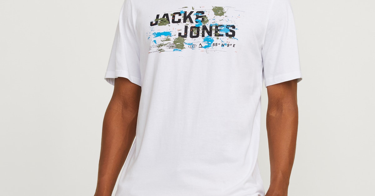 Λογότυπο μπλουζάκι | White | Jack & Jones®
