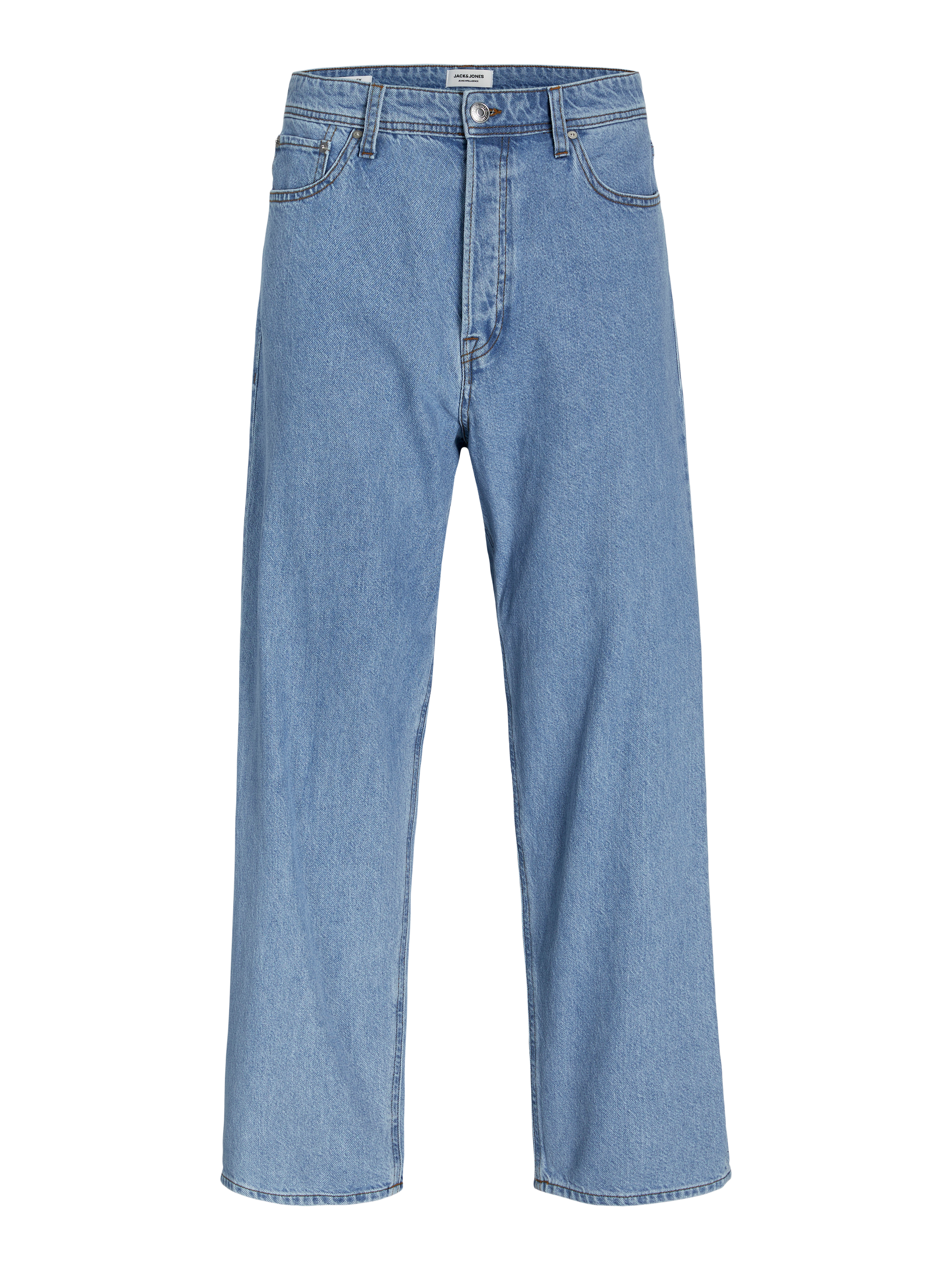 JJIALEX JJORIGINAL SQ 704 Baggy Fit Jeans | Mittelblau | Jack & Jones®