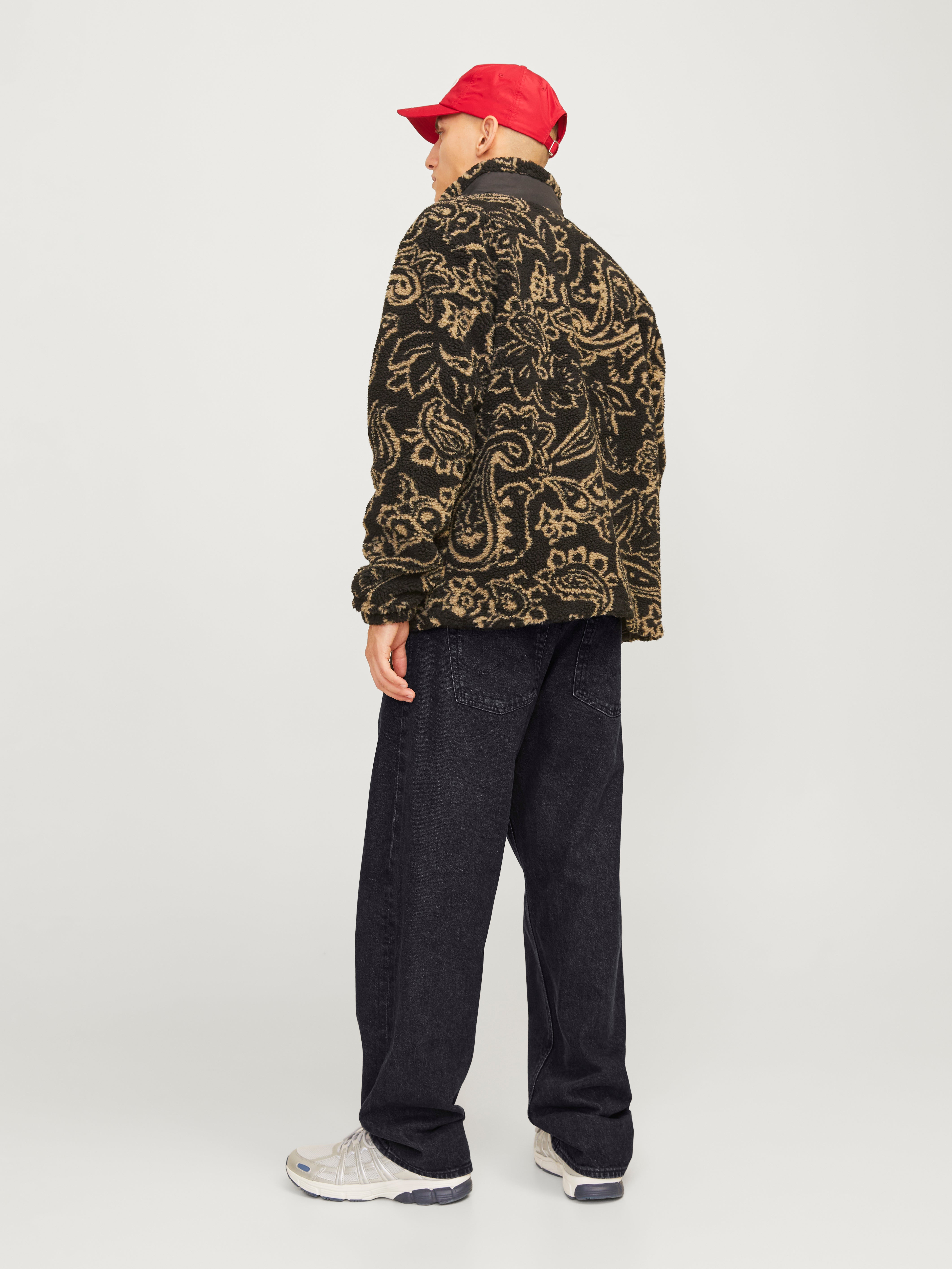 JJIALEX JJORIGINAL SQ 706 Baggy fit jeans | Black | Jack & Jones®