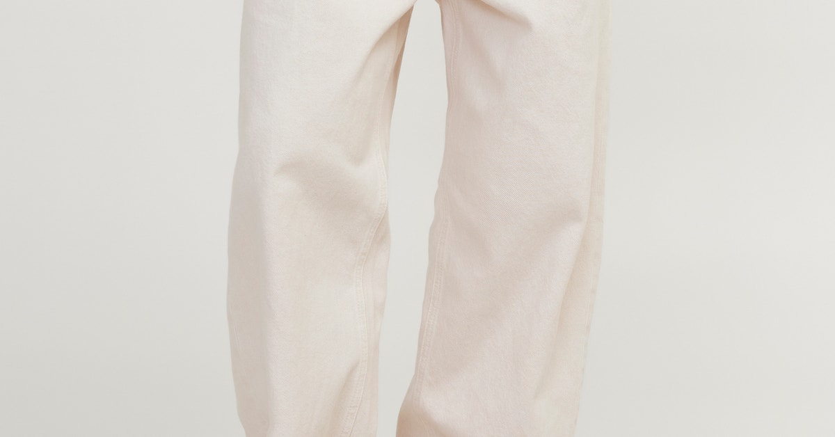 JJIALEX JJORIGINAL MF 950 Jeans i baggy fit | Hvid | Jack & Jones®