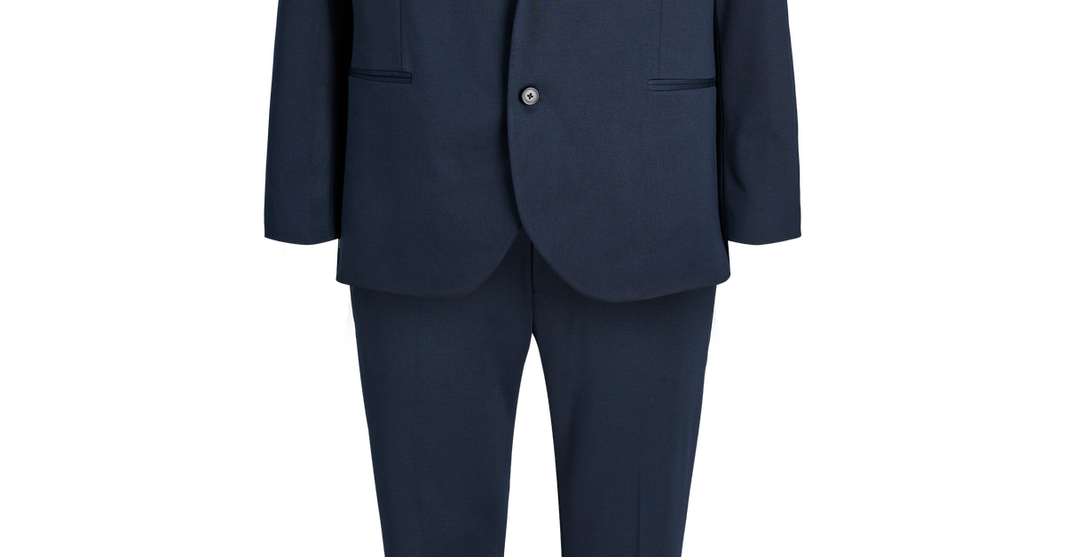 Plus Slim Fit Suit | Dark Blue | Jack & Jones®