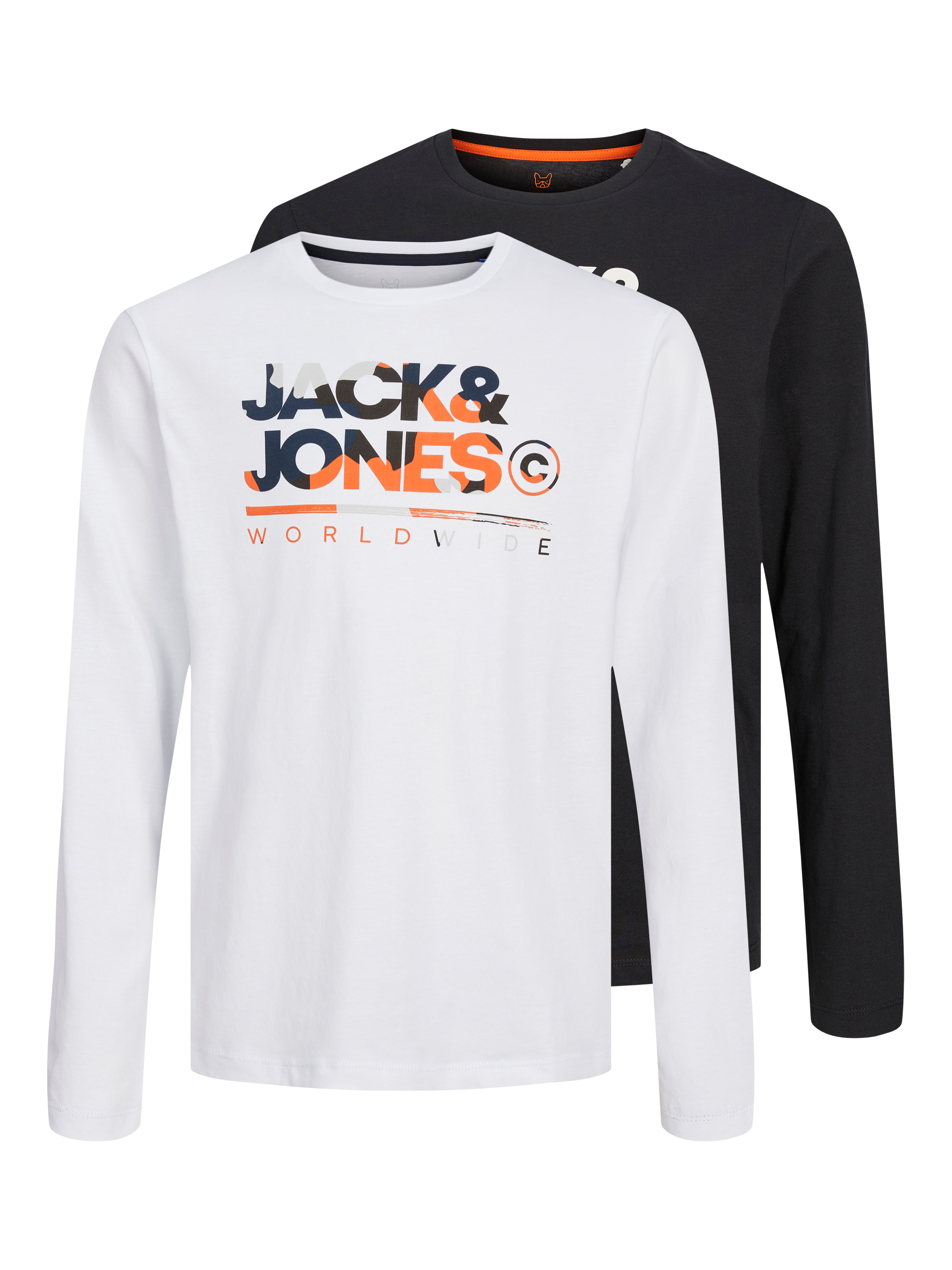 2-pack Logo T-shirt | White | Jack & Jones®