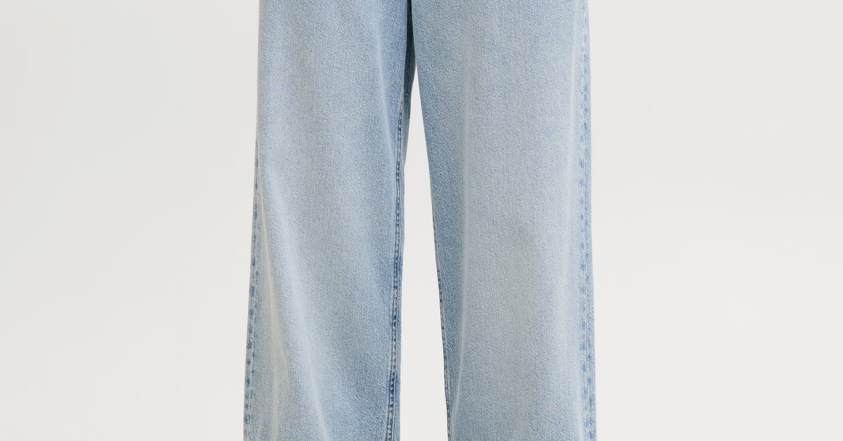 JXTOKYO WIDE FOLD UP HW R6169 DNM LN | Lichtblauw | JJXX®