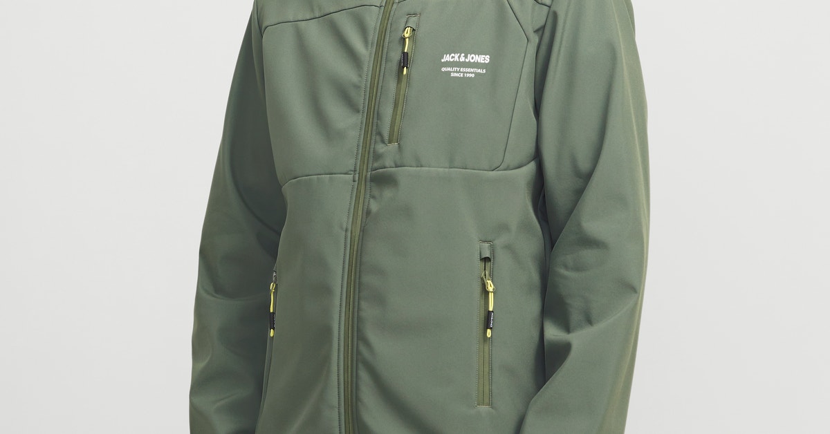 Softshell jacket | Medium Green | Jack & Jones®