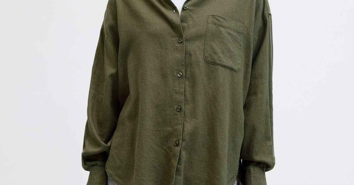 JXJAMIE Shirt | Light Brown | JJXX®