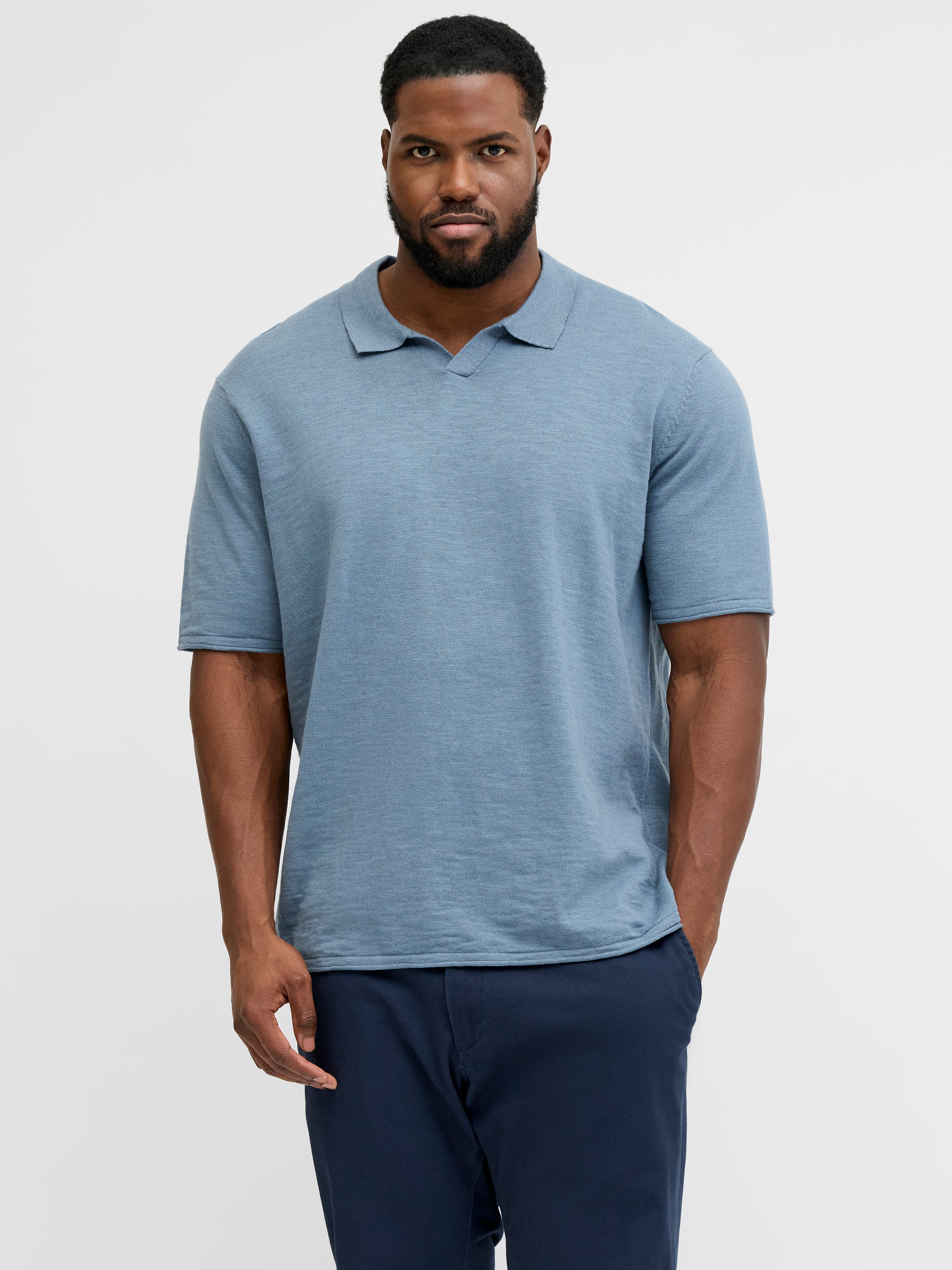 Plus Size Polo | Gris oscuro | Jack & Jones®