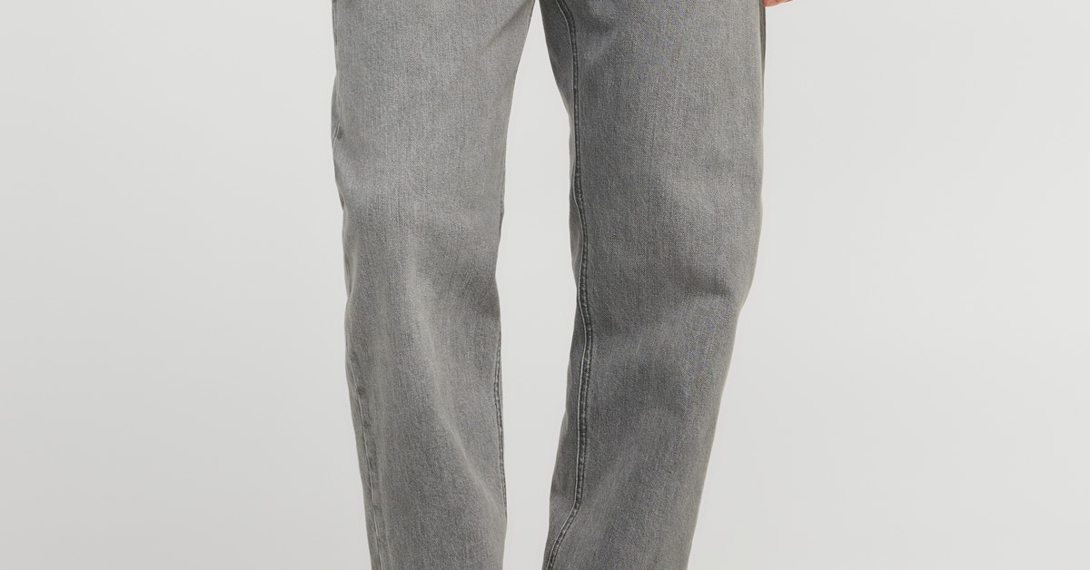 JJICHRIS JJCLASSIC AM 579 Relaxed Fit Jeans | Gris claro | Jack & Jones®
