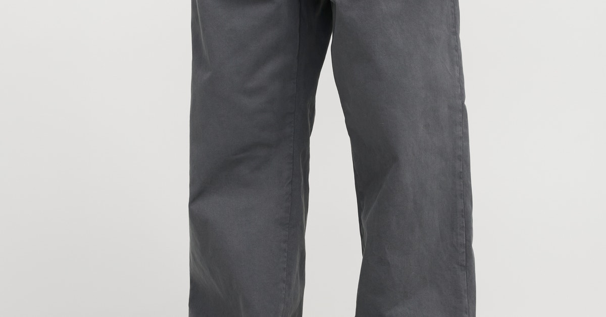 Wide Leg Fit Classic trousers | Dark Grey | Jack & Jones®